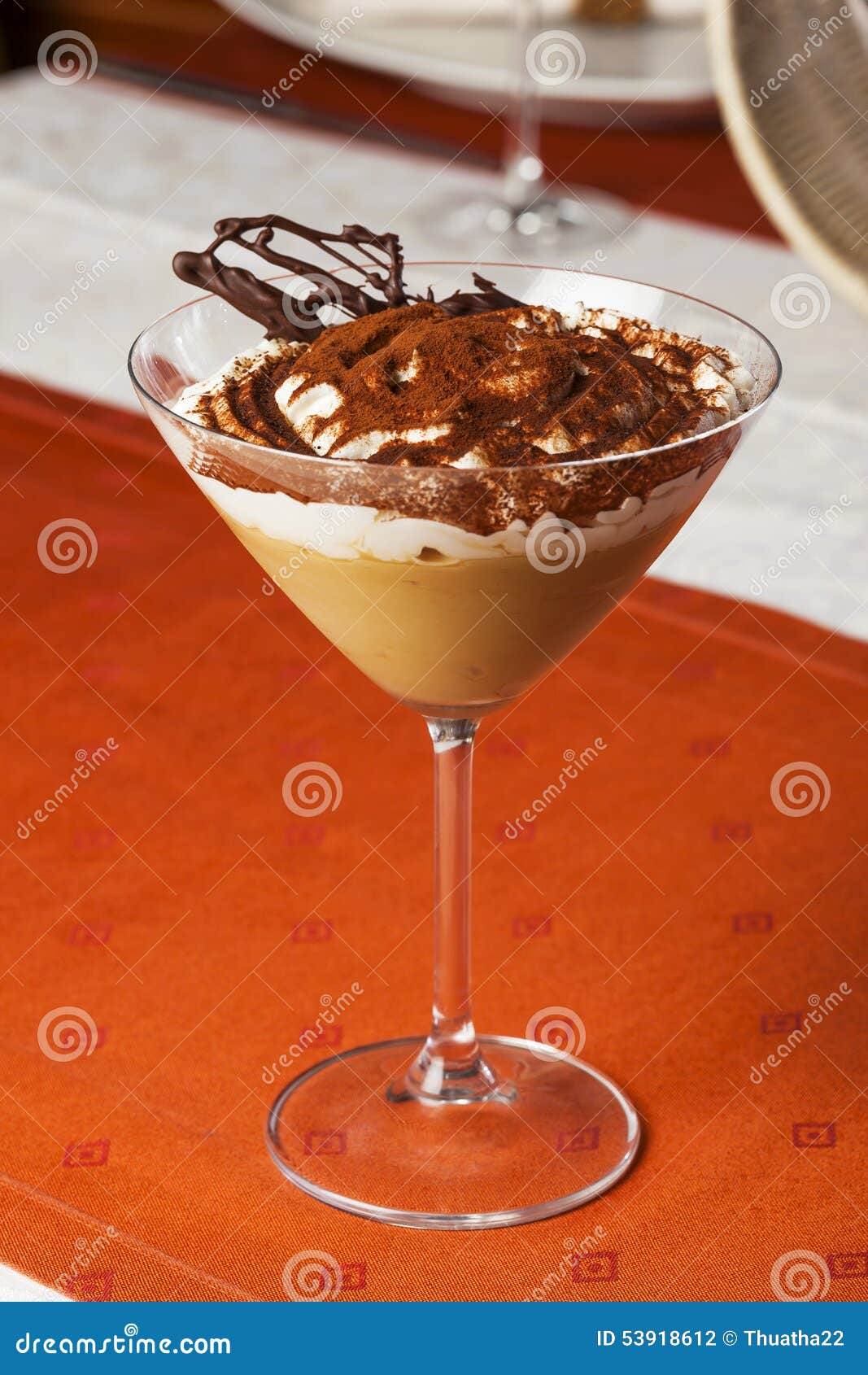 Chocolate Mousse in a Glass Stock Photo - Image of dessert, delicious ...