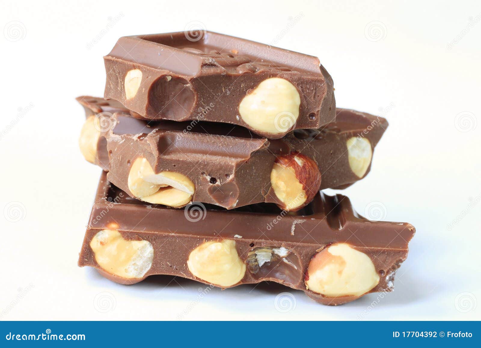 Chocolate With Nuts Stock Photography - Image: 17704392