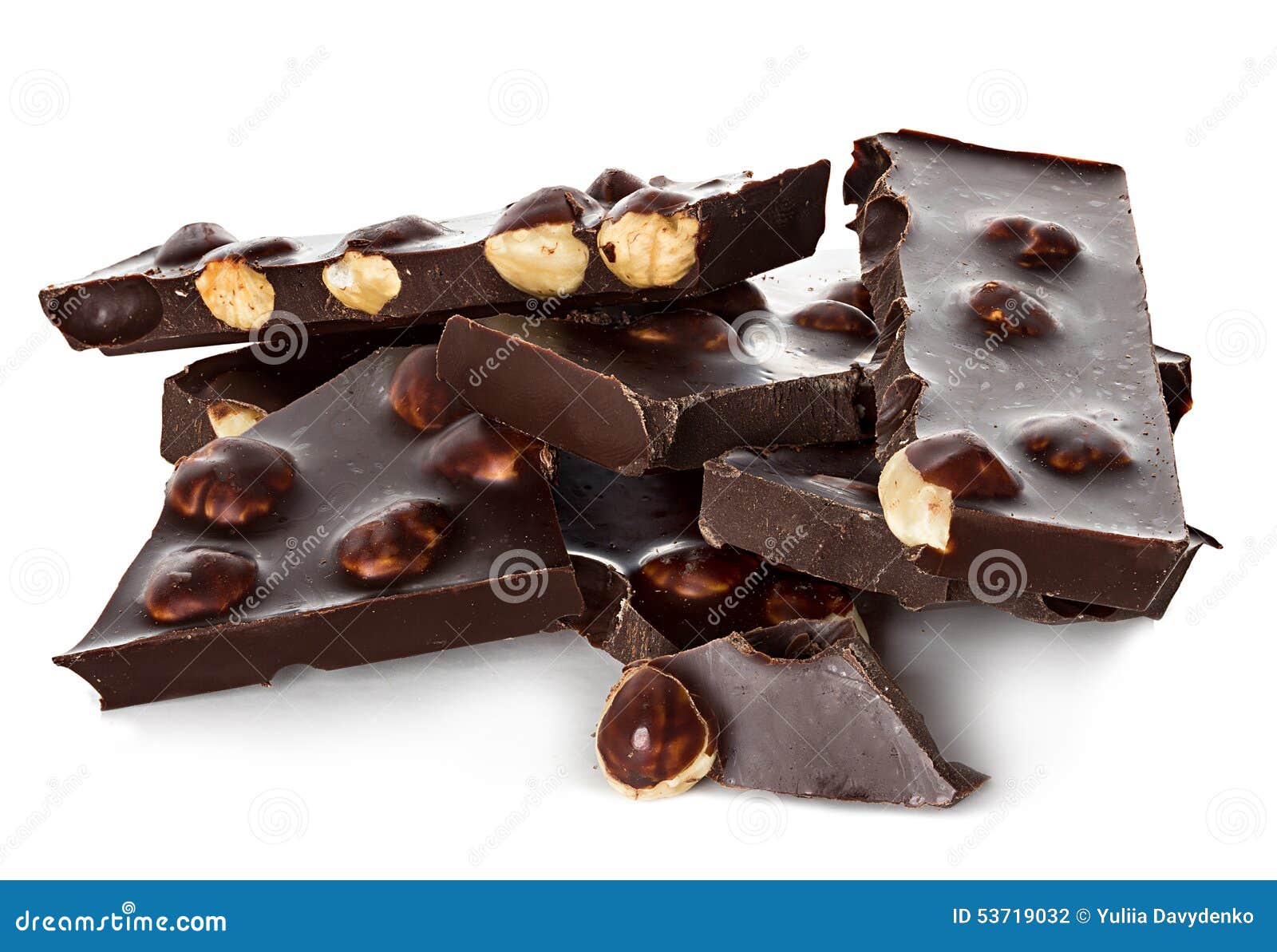 Chocolate And Nuts Stock Image | CartoonDealer.com #1745299