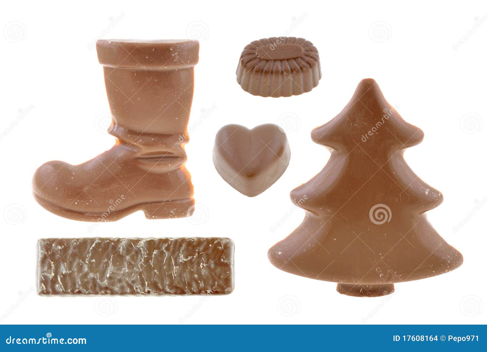 Chocolate objects stock photo. Image of milk, gift, candy - 17608164