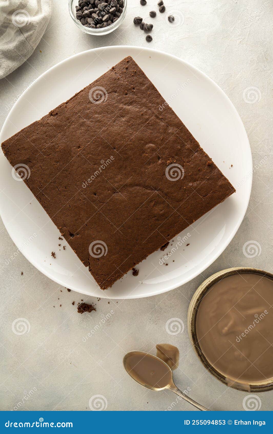 Chocolate One Pan Sponge Cake, Moist and Rich Homemade Cake, Bright ...