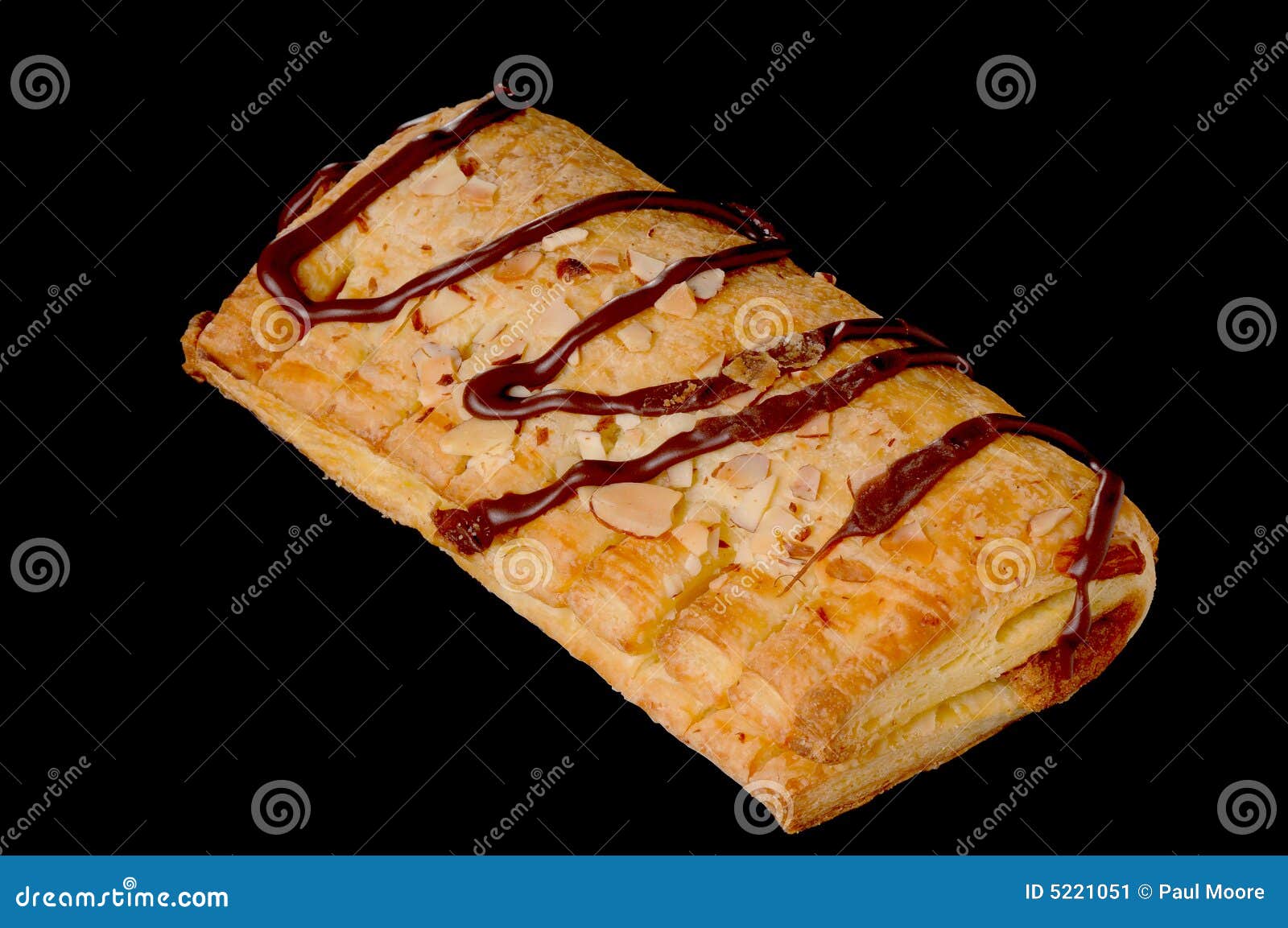 Chocolate Pastry stock image. Image of fattening, food - 5221051