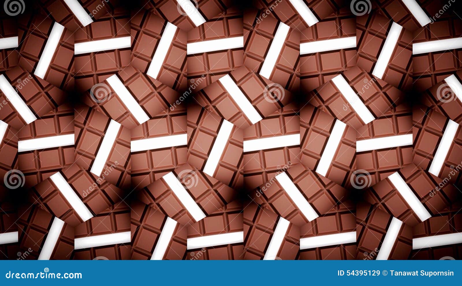 Chocolate Pattern Wallpaper. Stock Image - Image of abstract, white ...