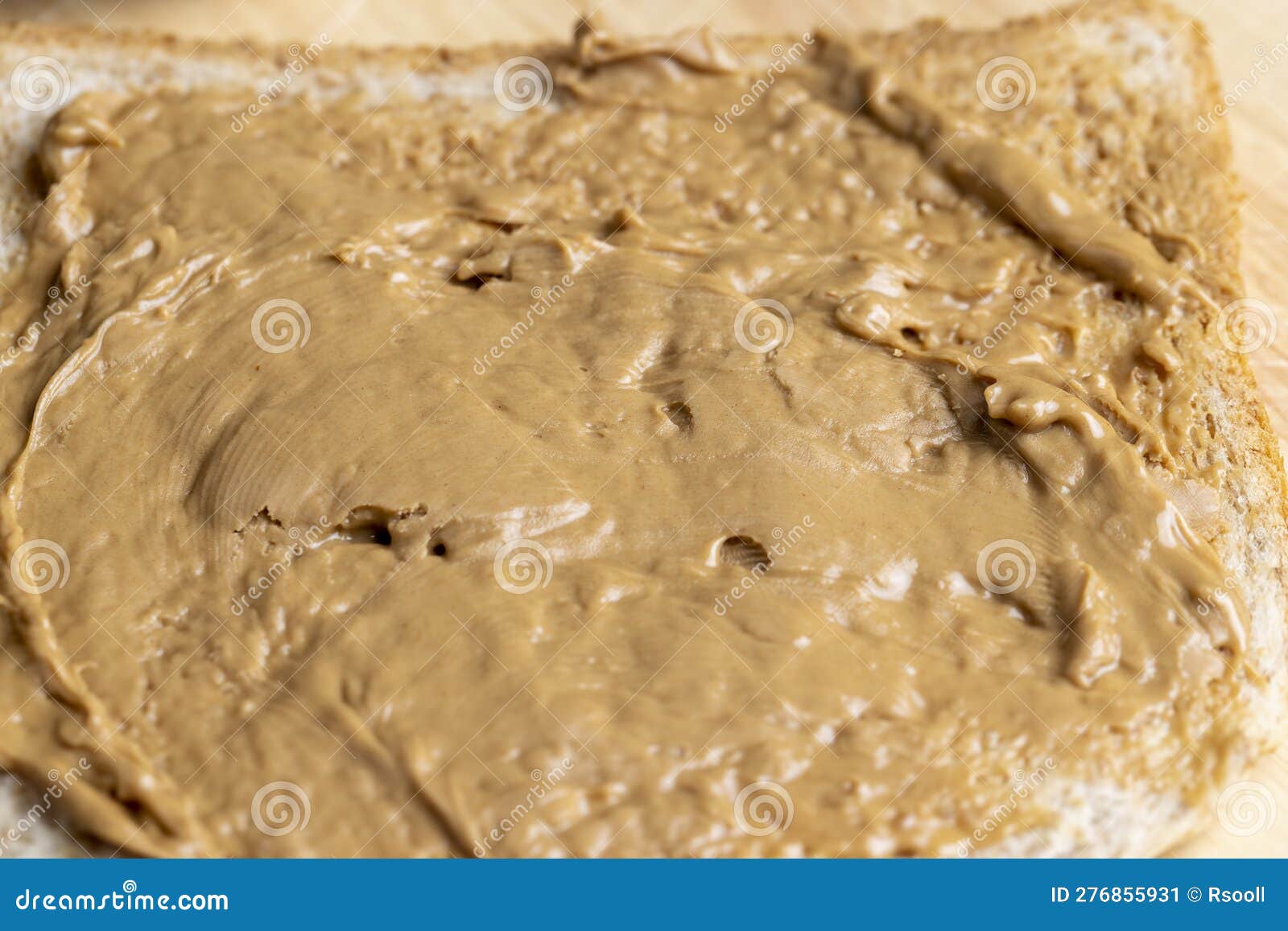 Chocolate Peanut Paste for a Quick Breakfast Stock Image - Image of ...