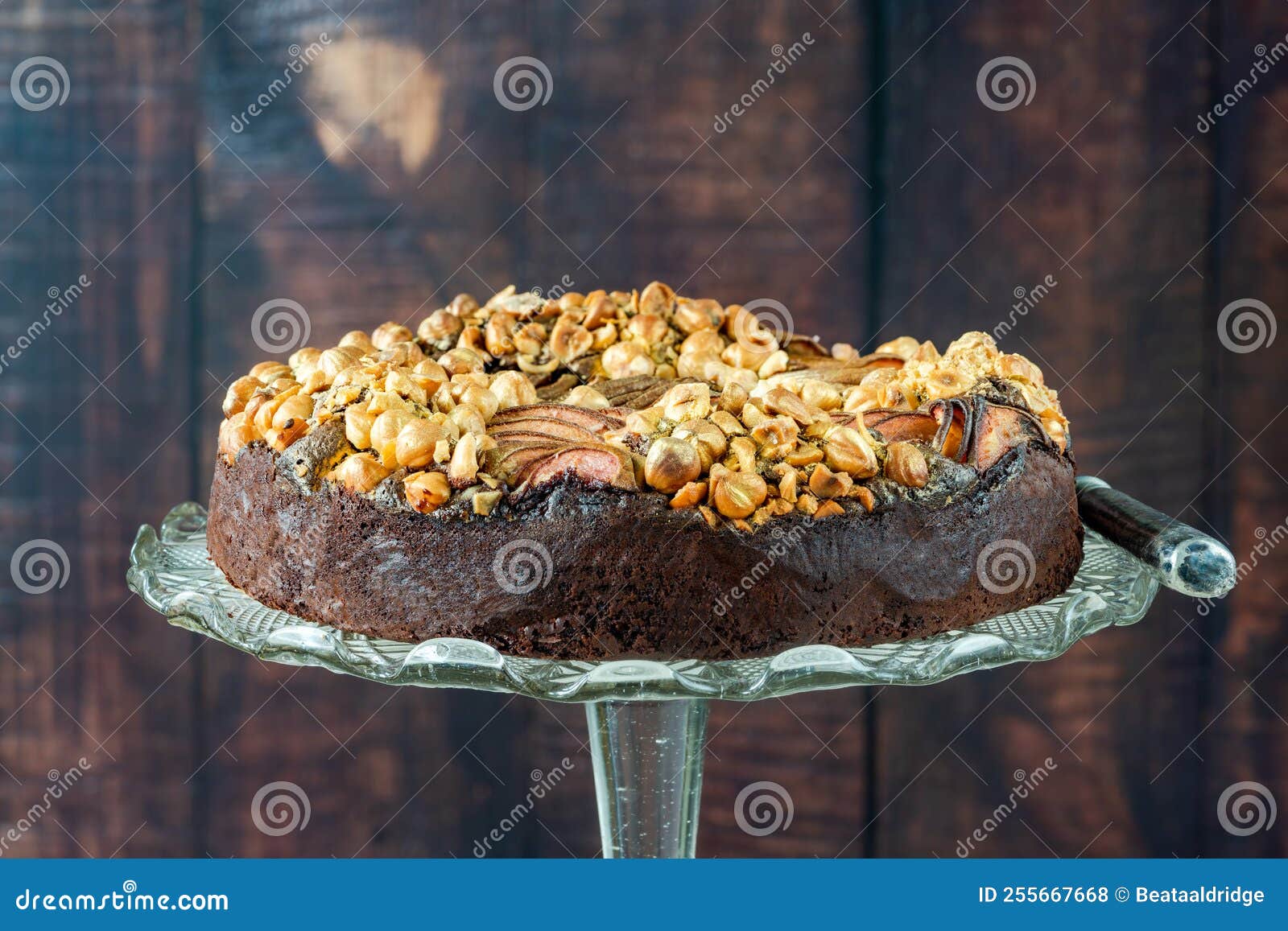 Hazelnut Torte Royalty-Free Stock Photo | CartoonDealer.com #43877265