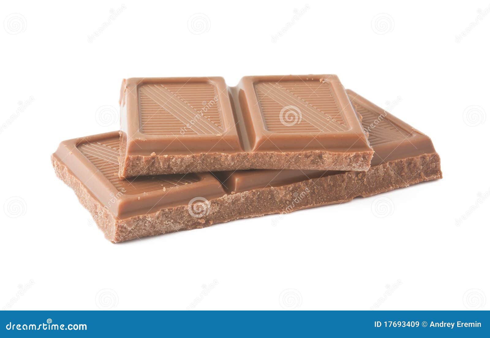Chocolate pieces stock image. Image of dessert, slice - 17693409