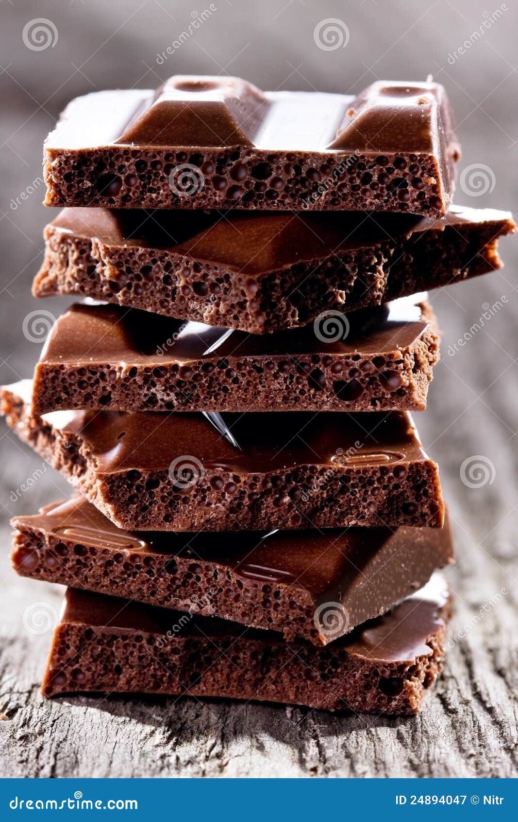 Chocolate pieces stock image. Image of object, chocolate - 24894047