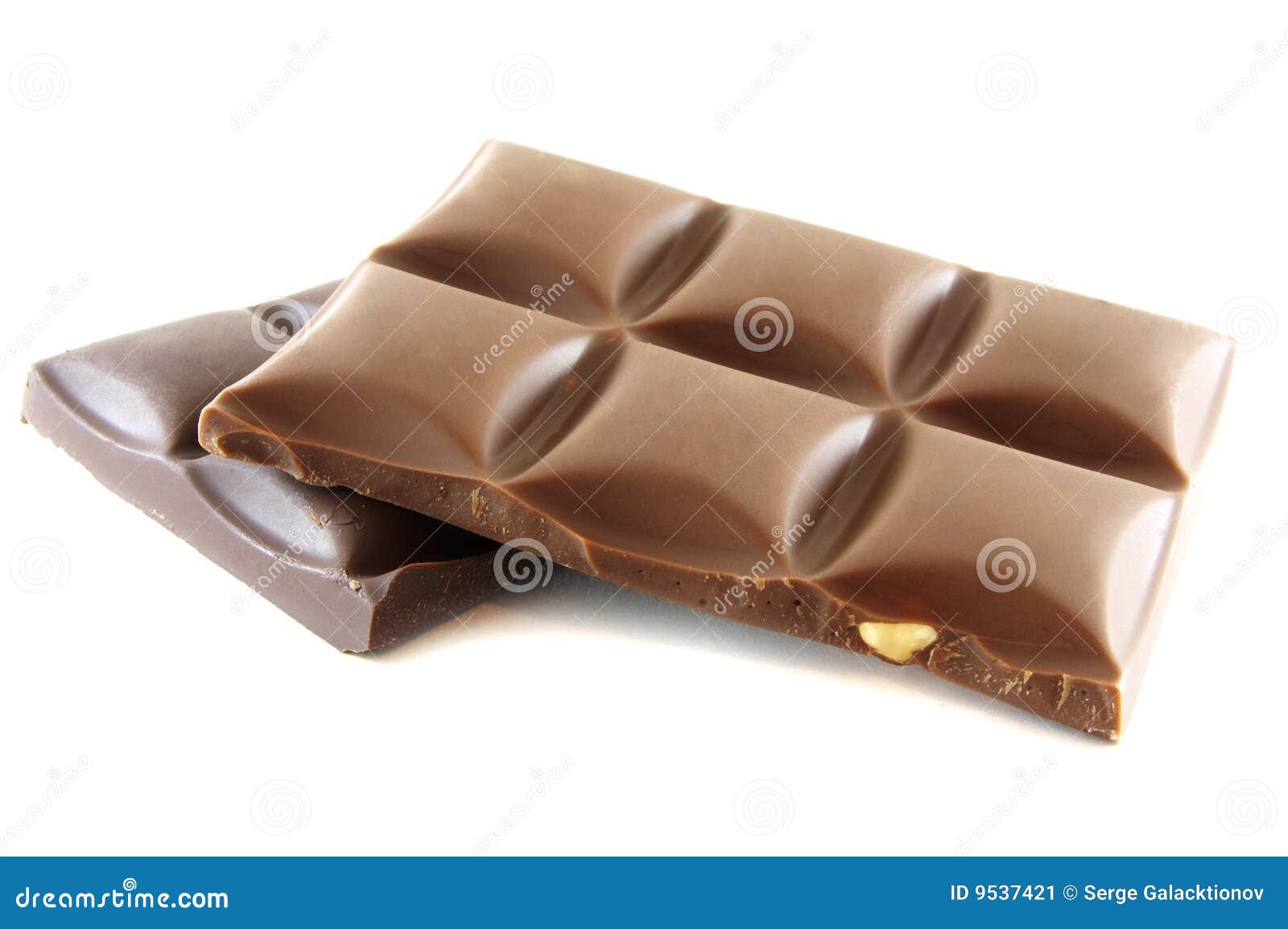 Chocolate pieces stock image. Image of appetite, black - 9537421