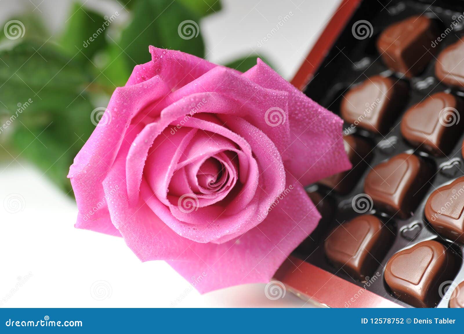 Chocolates And Pink Roses