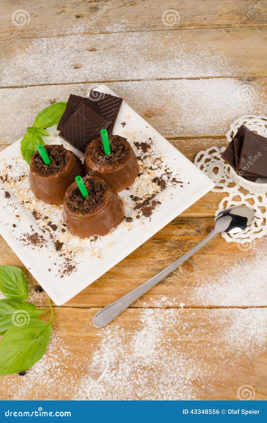 Chocolate pops stock photo. Image of garnished, homemade - 43348556