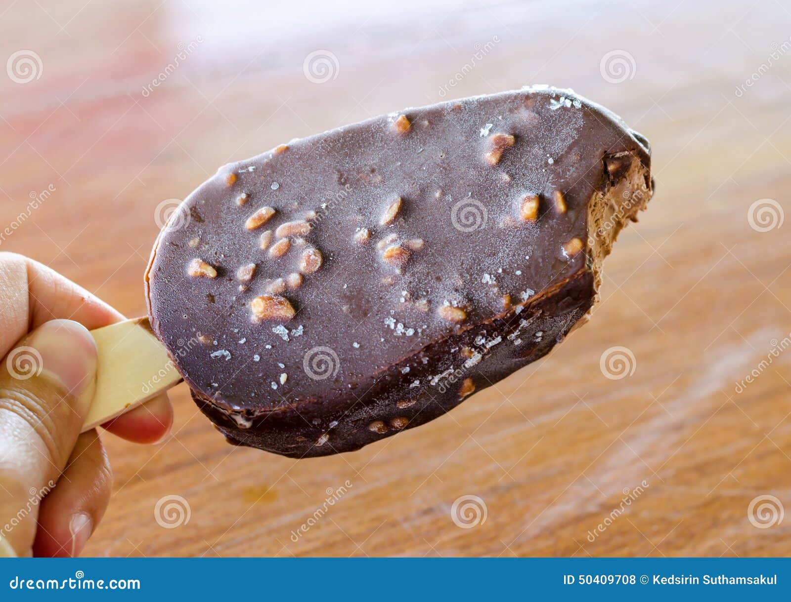 Chocolate popsicle covered stock photo. Image of macro - 50409708