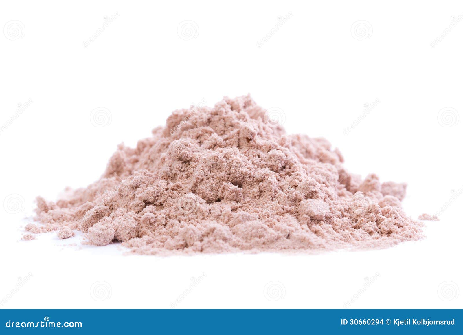 Chocolate Protein Powder with Stevia Stock Photo - Image of heap, white ...
