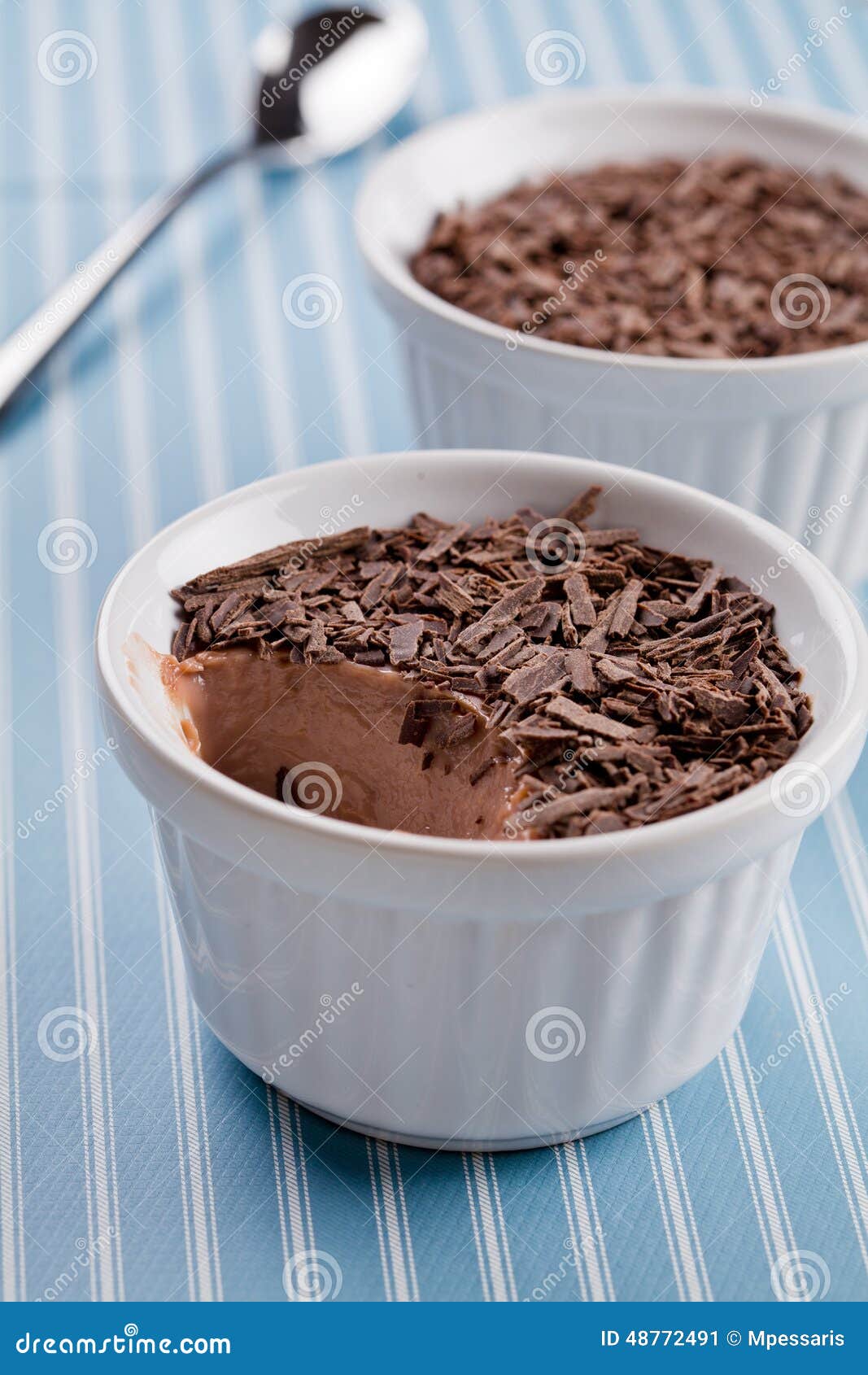 Chocolate Pudding stock image. Image of choclate, sweet - 48772491