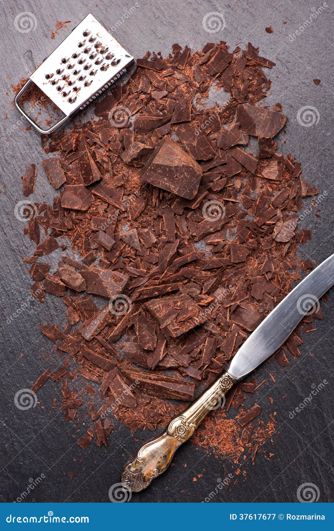 Chocolate rallado imagen de archivo. Imagen de sabroso - 37617677