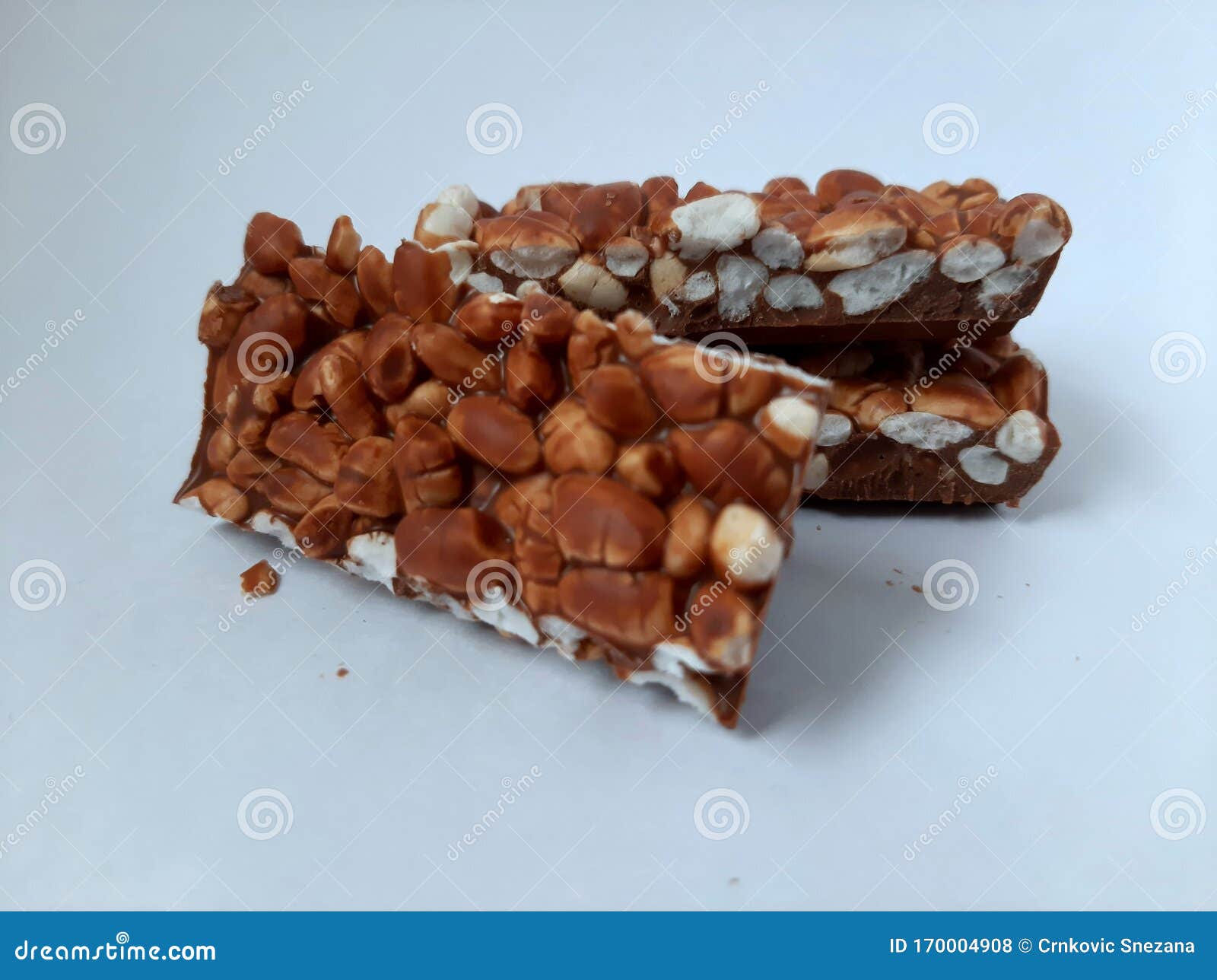 Chocolate with rice stock photo. Image of wallpaper - 170004908