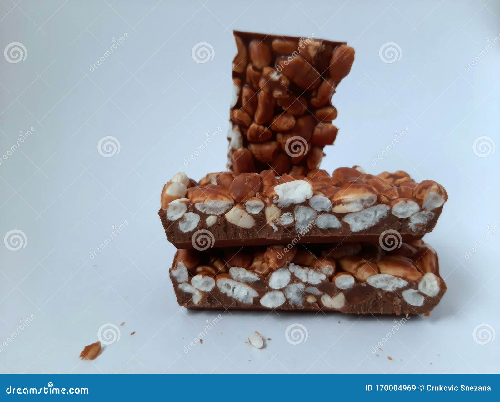 Chocolate with rice stock image. Image of sweet, cocoa - 170004969