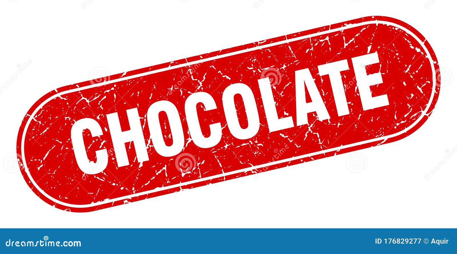 Chocolate Sign. Chocolate Grunge Stamp Stock Vector - Illustration of ...
