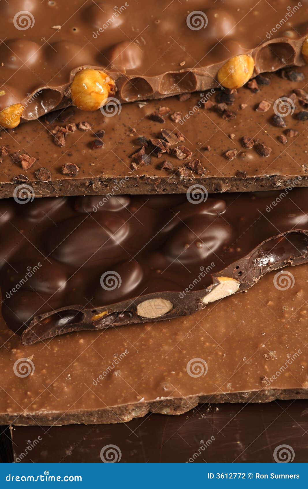 Chocolate slab stock photo. Image of close, broken, brown - 3612772