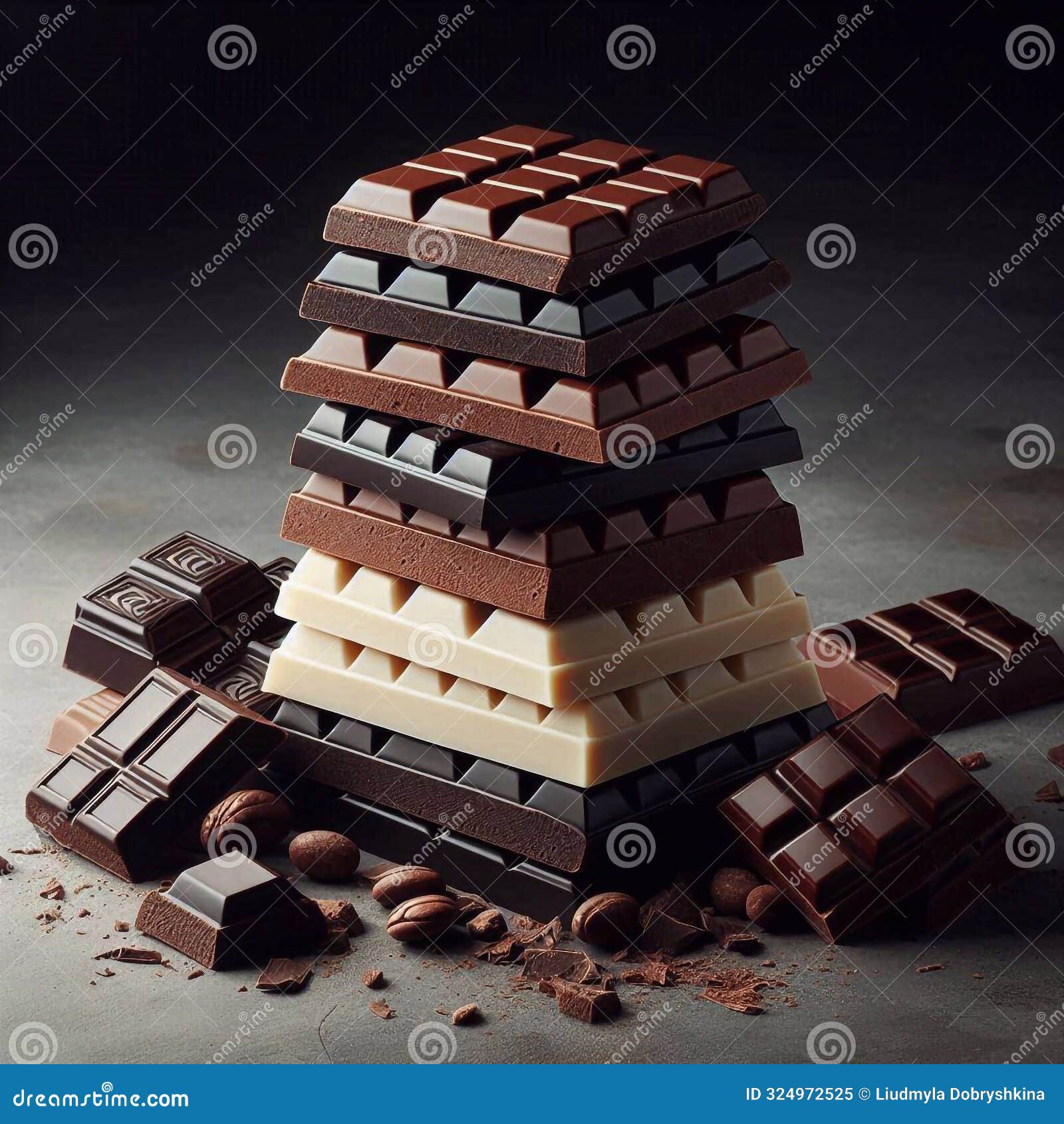 Chocolate Slide stock image. Image of baking, icing - 324972525