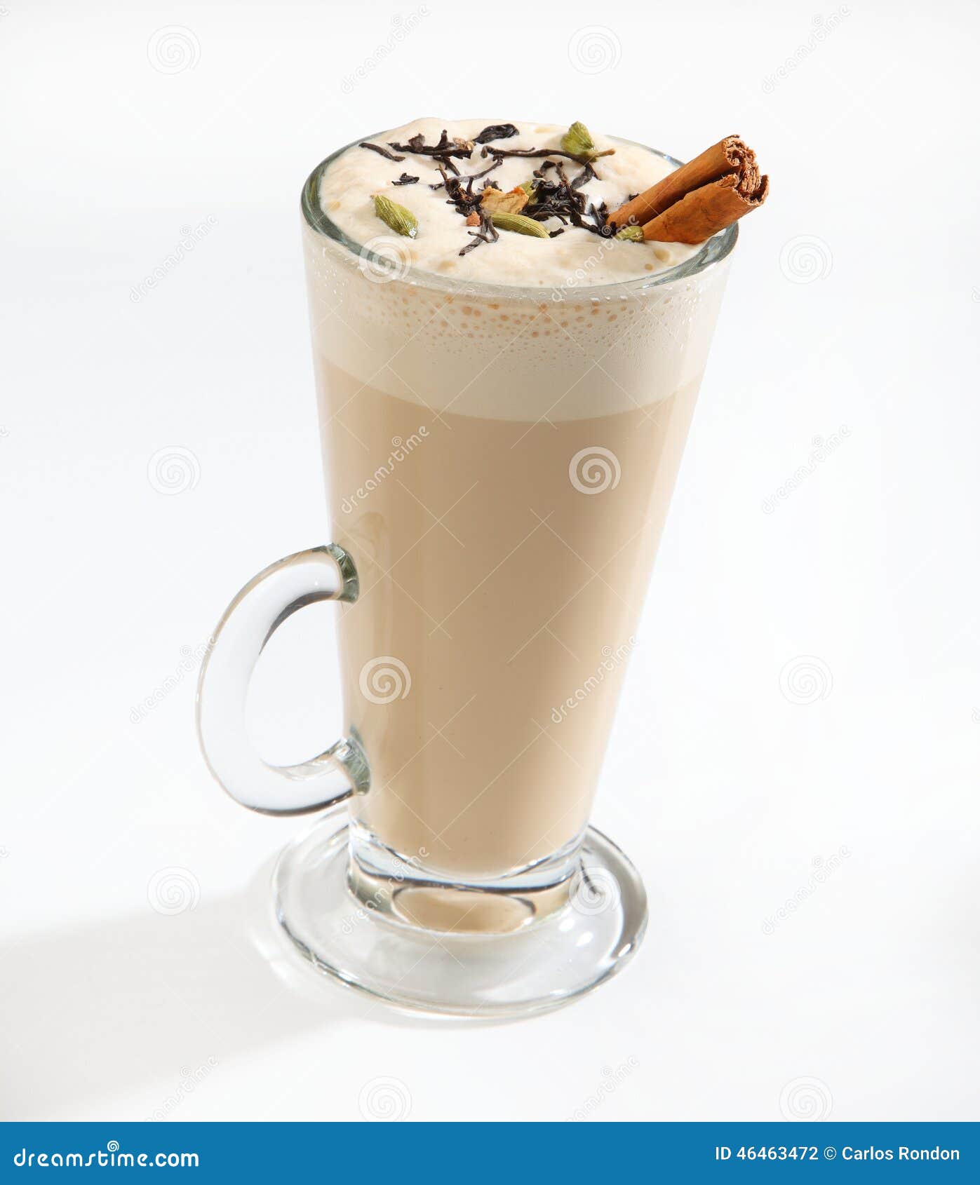 Chocolate slush tea stock photo. Image of cream, cold - 46463472