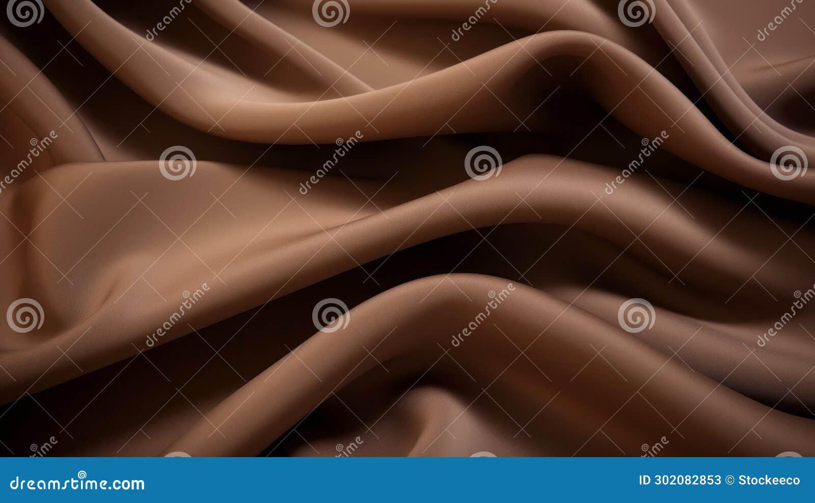 Captivating Chocolate Silk Texture with Organic Shapes and ...