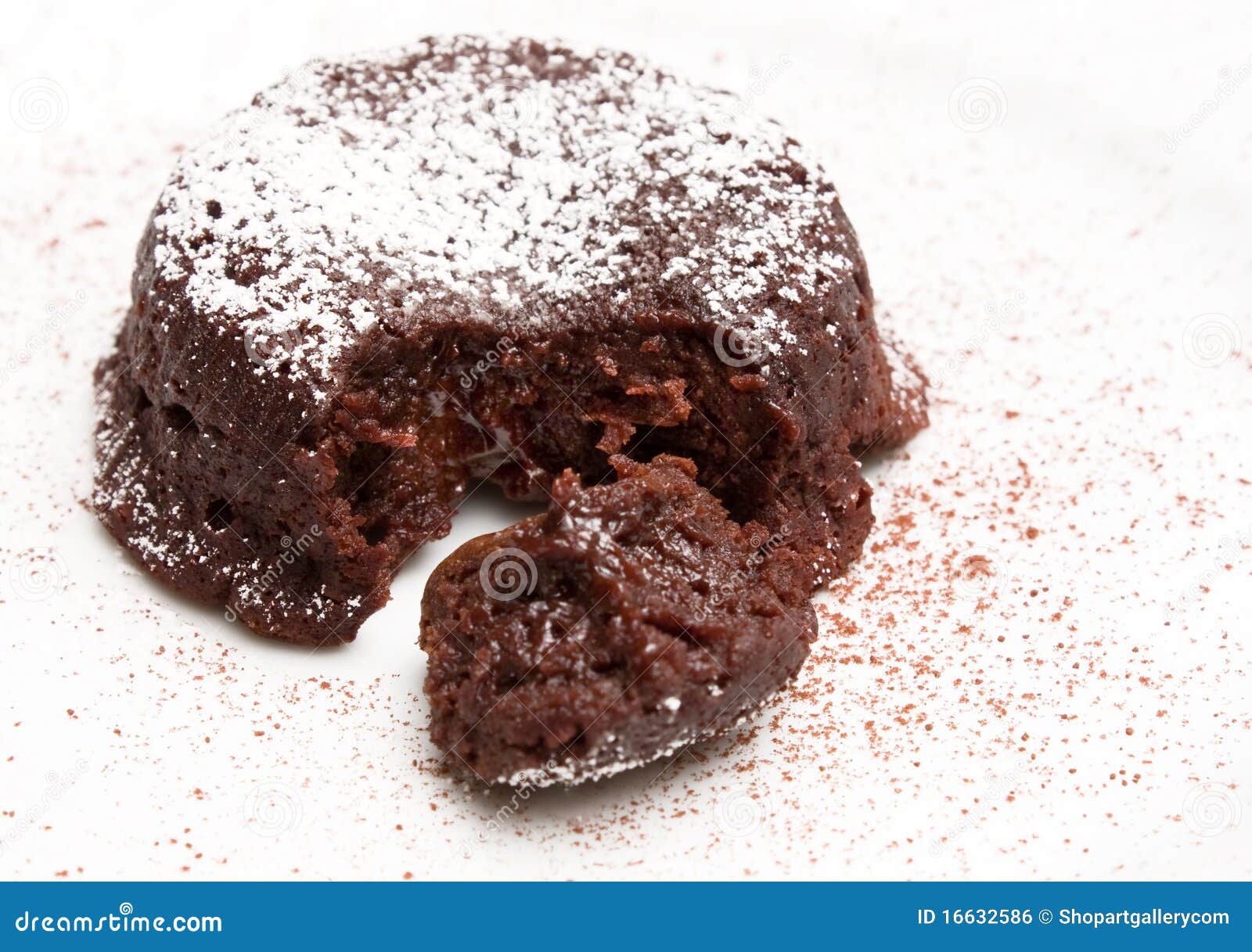 Chocolate Soft Cake stock photo. Image of food, brownie - 16632586