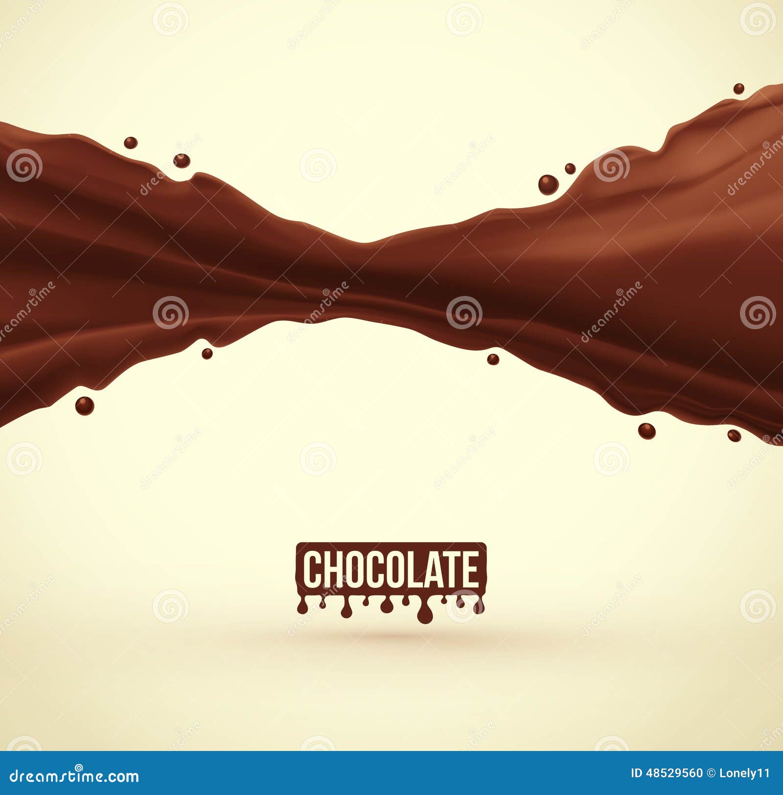 Chocolate Background Vector Free Download