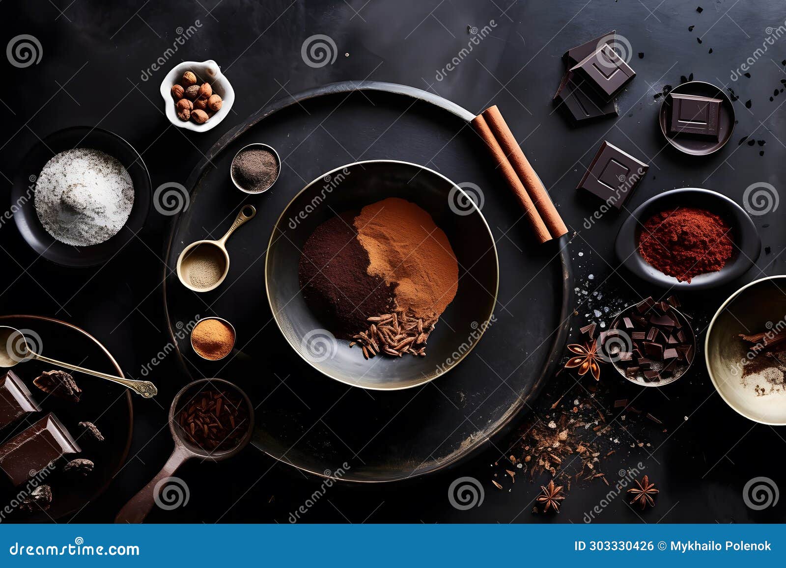 Chocolate Splash Cocoa Creative Poster. Neural Network AI Generated ...