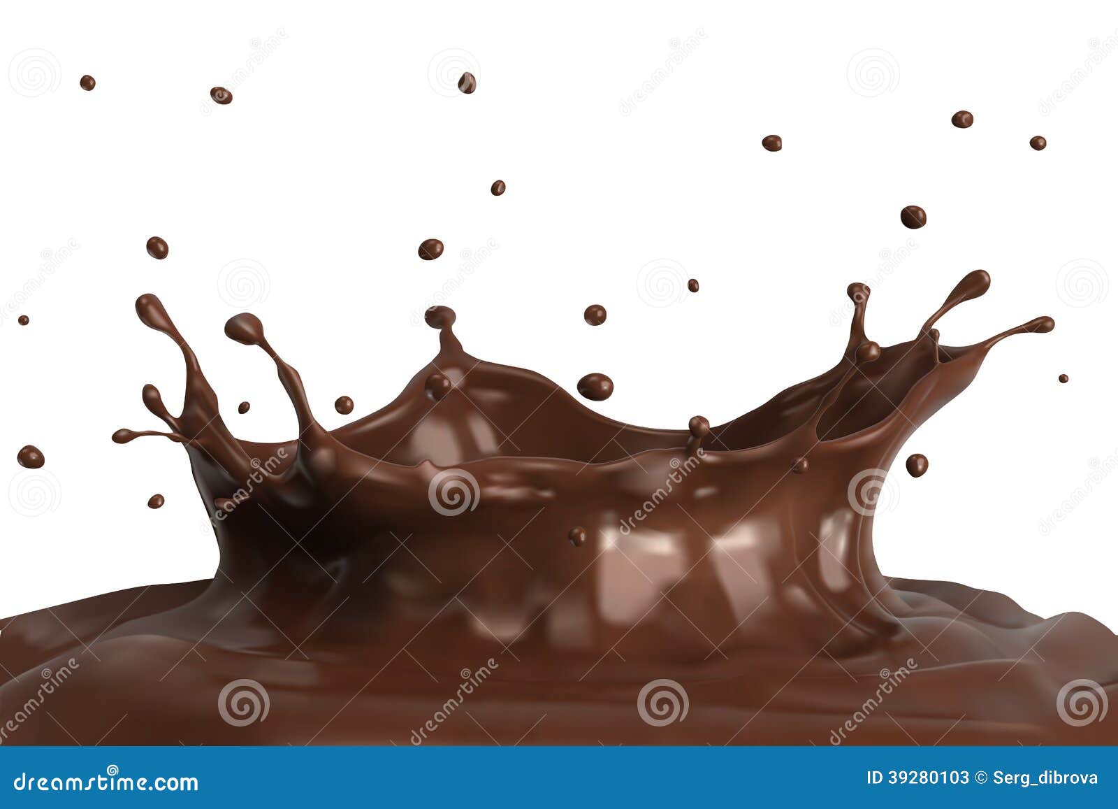 Chocolate Splash With Milk Spin Or Pouring.hot Drink Dynamic Mixing For ...
