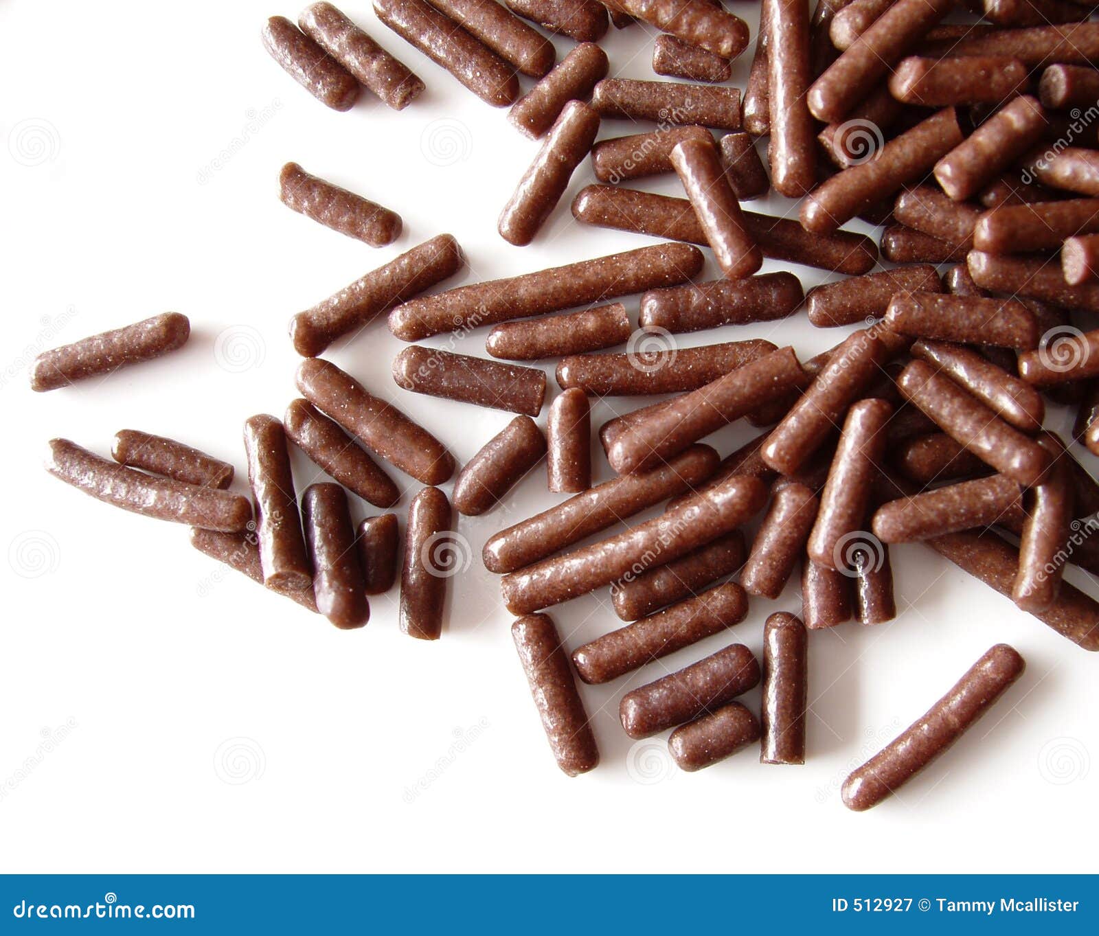 Chocolate sprinkles stock image. Image of hard, aromatic - 512927