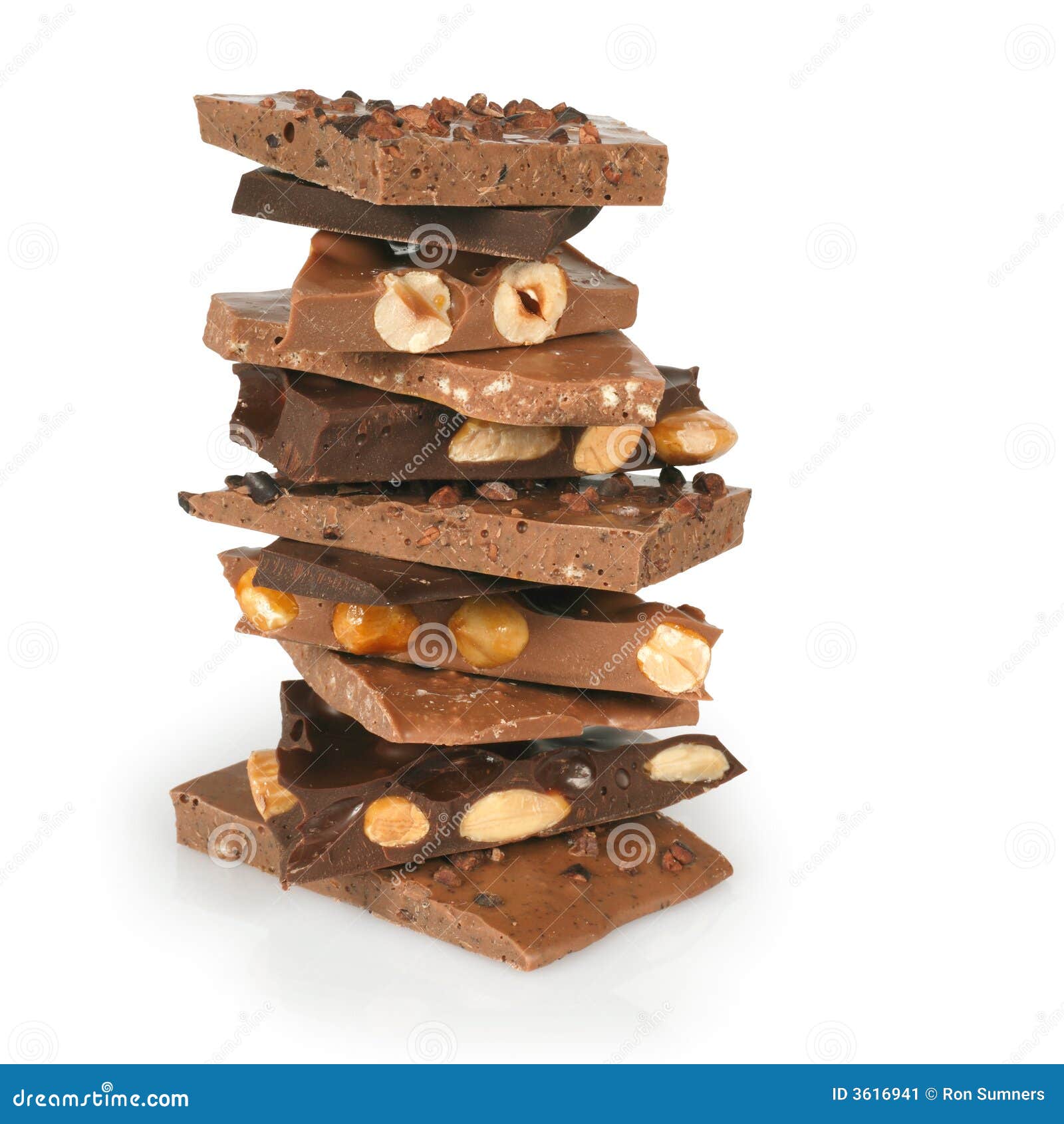 Chocolate stack stock image. Image of stack, assortment - 3616941