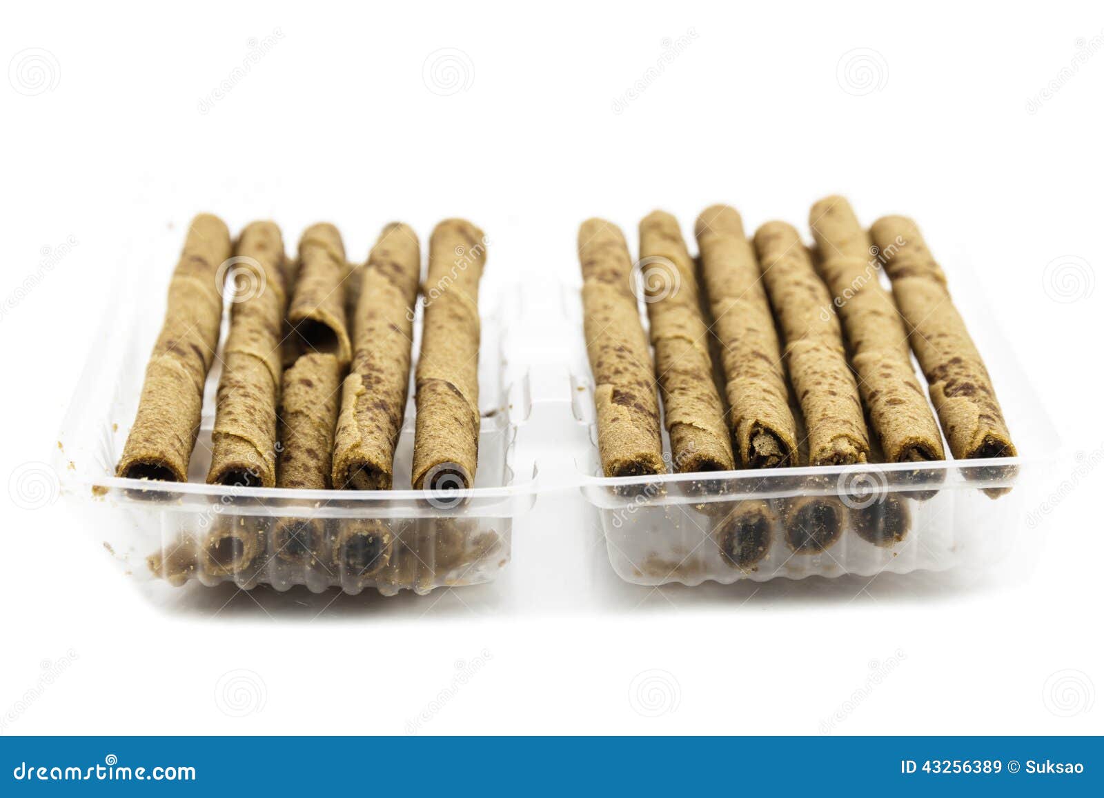 Chocolate stick stock image. Image of food, roll, isolated - 43256389