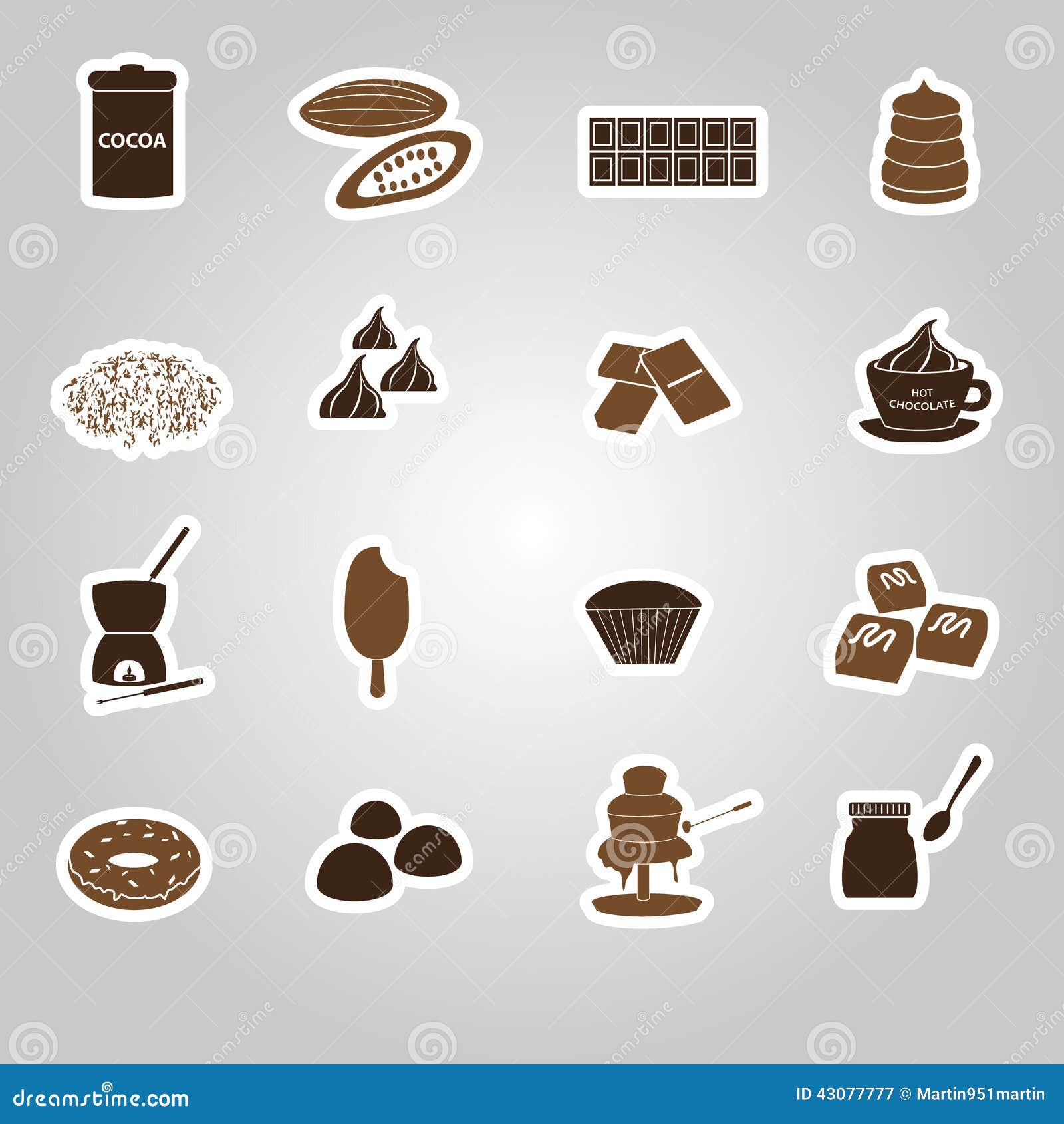 Chocolate Stickers Stock Illustrations – 1,745 Chocolate Stickers Stock ...