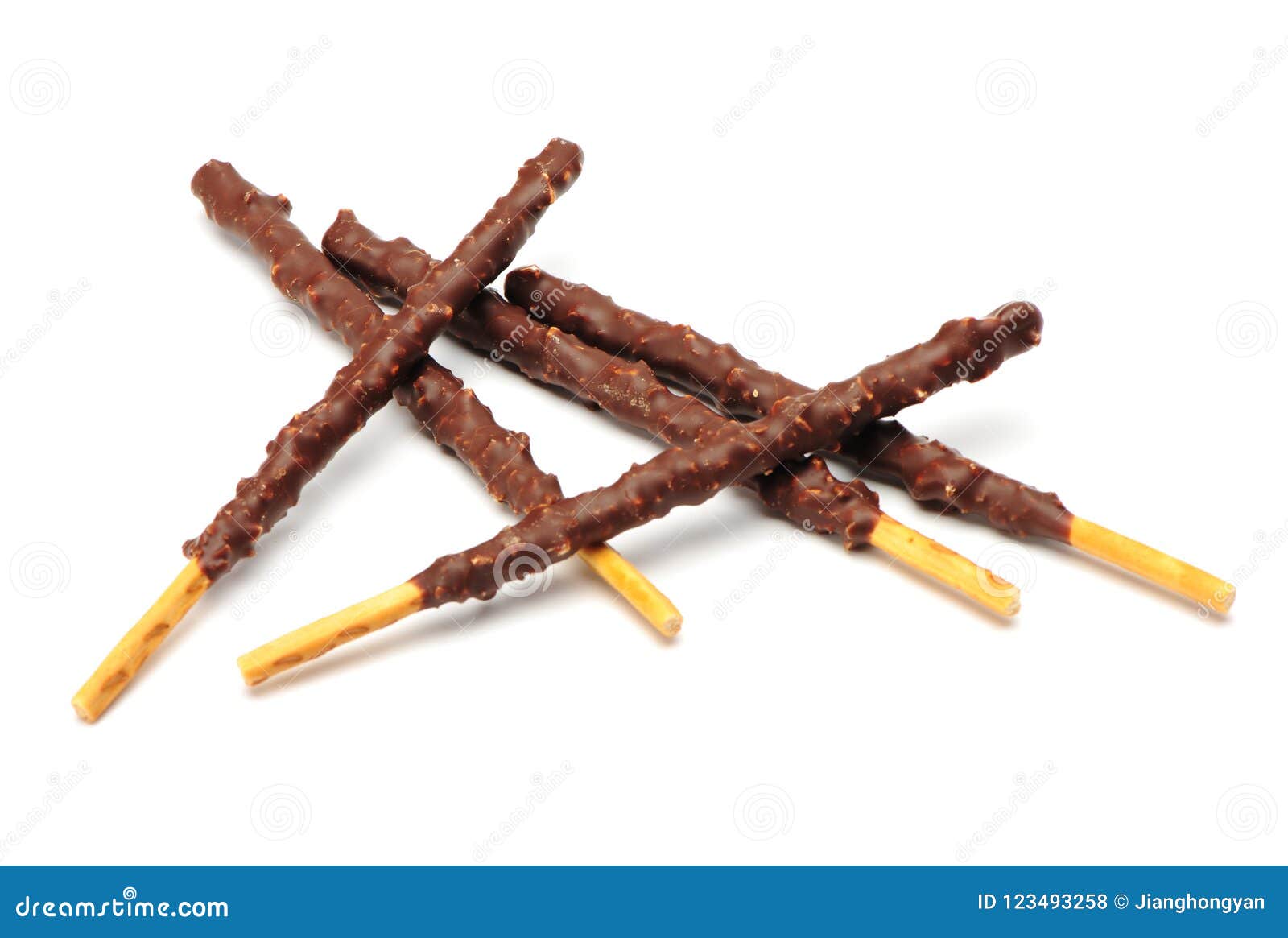 Chocolate sticks stock photo. Image of plant, cookie - 123493258