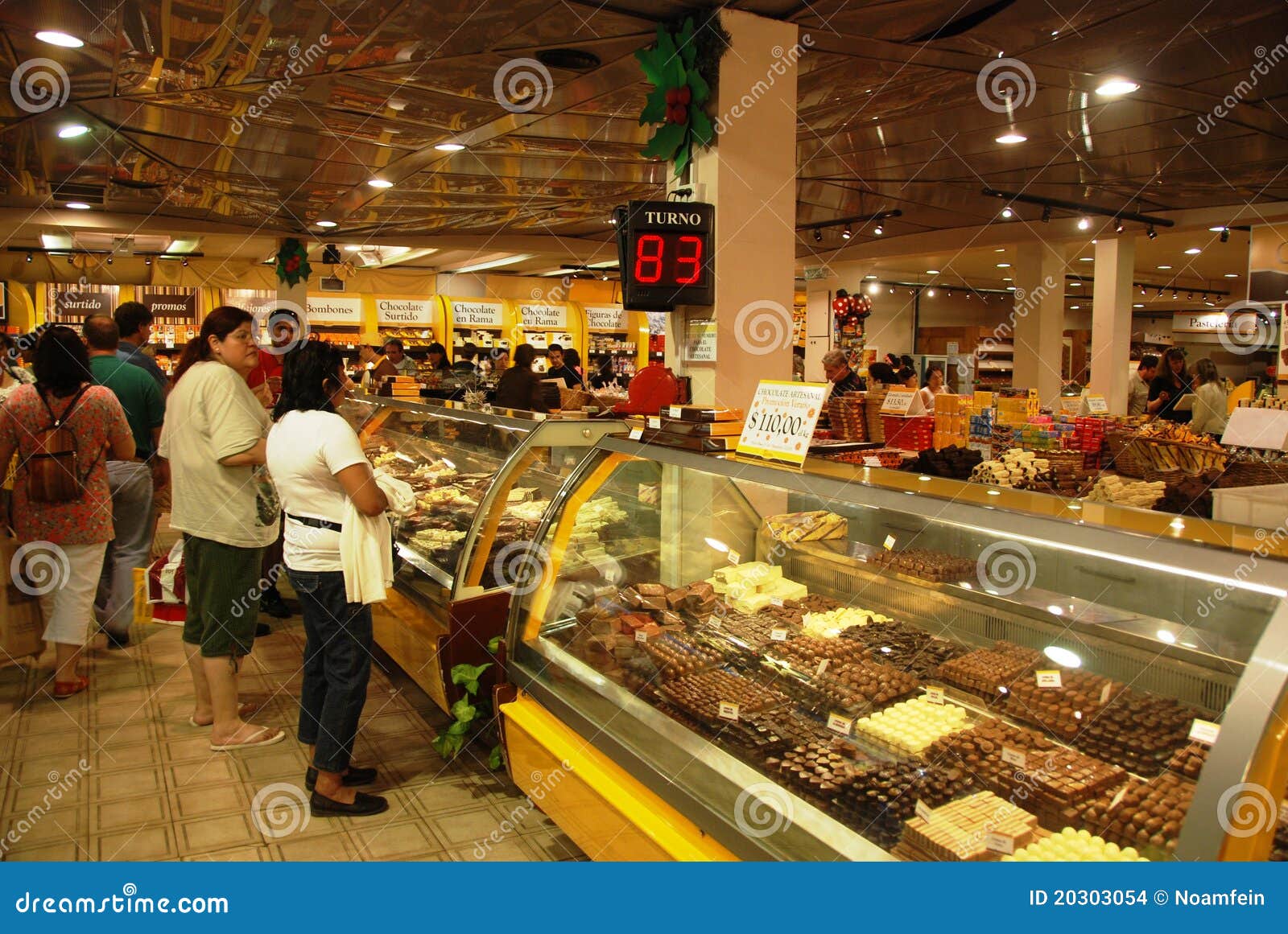 Chocolate Store in Argentina Editorial Stock Image - Image of chocolate ...