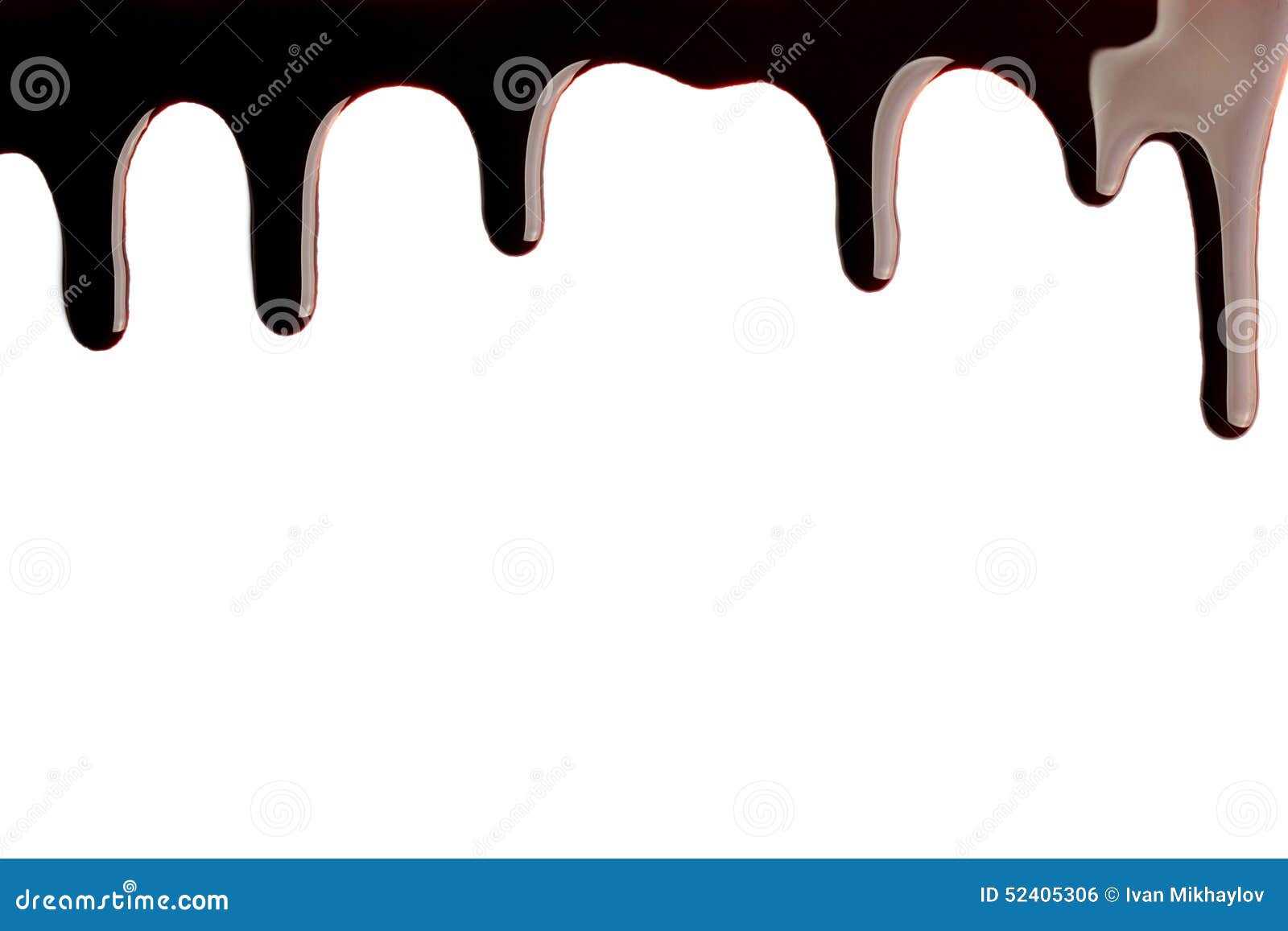 Chocolate streams stock photo. Image of flowing, sweet - 52405306