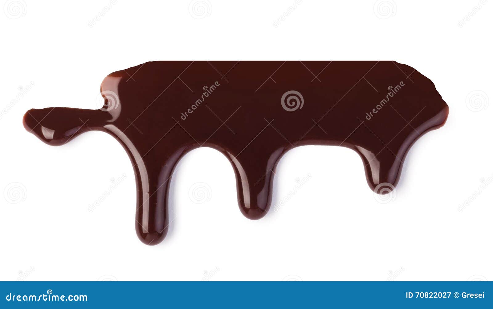 Chocolate streams stock image. Image of delicious, yummy - 70822027