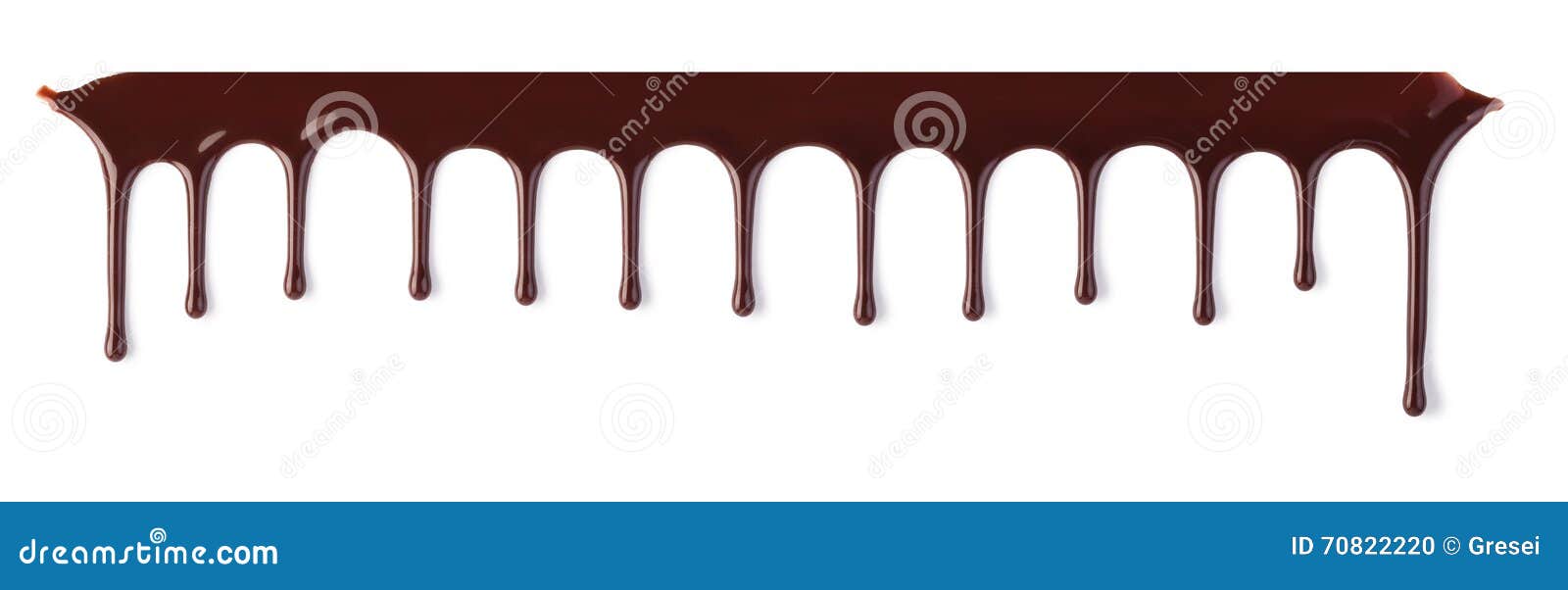 Chocolate streams stock photo. Image of tasty, dripping - 70822220