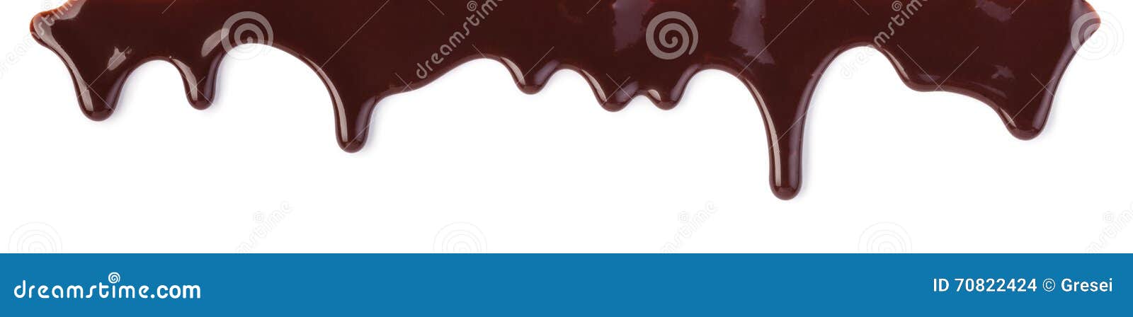 Chocolate streams stock photo. Image of food, melting - 70822424