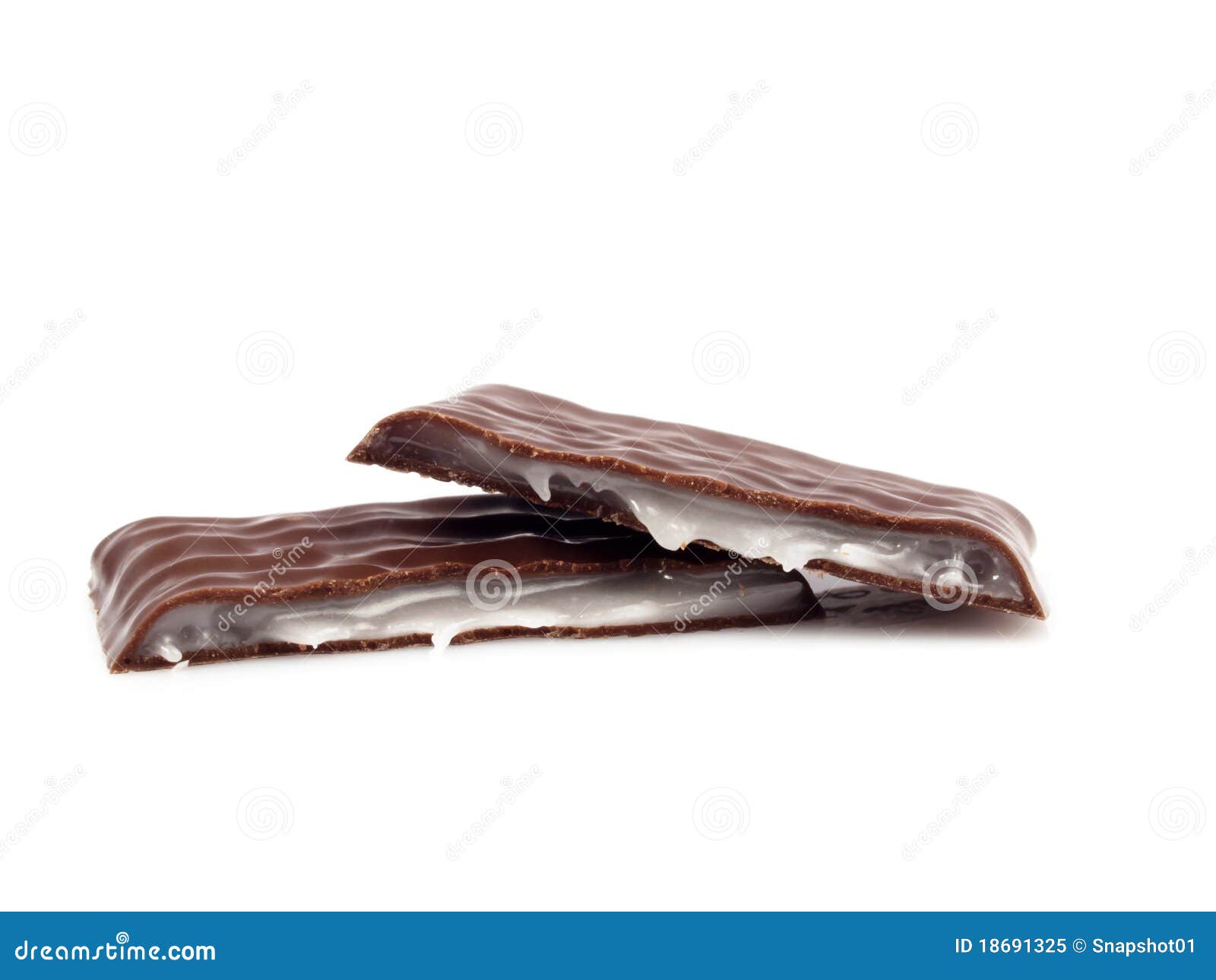 Chocolate with stuffing stock image. Image of mint, ingredient - 18691325