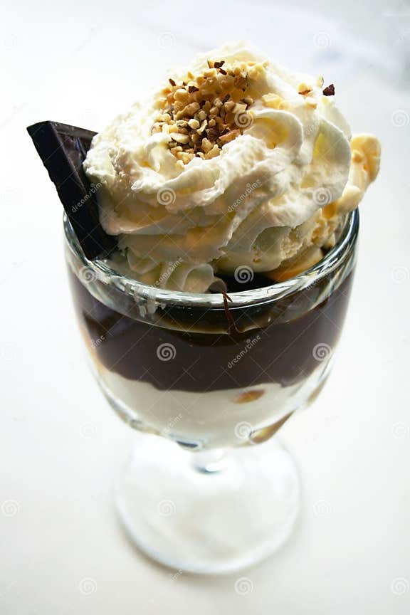 Chocolate Sundae stock photo. Image of dessert, chocolate - 5639842