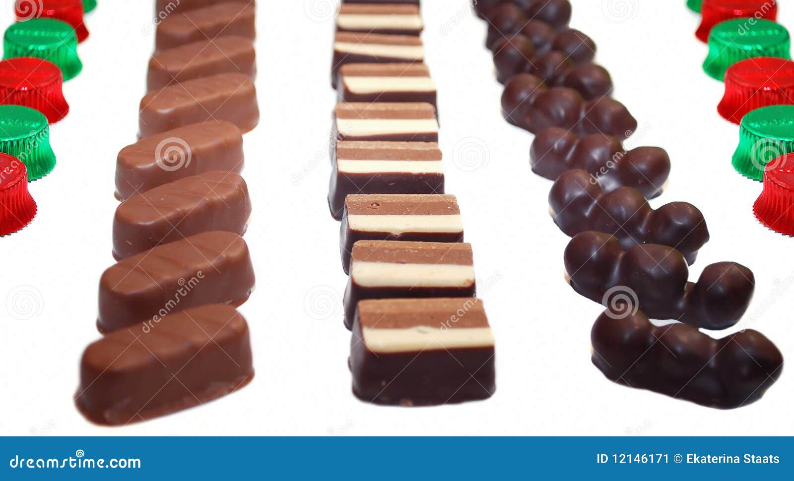 Chocolate sweets. stock image. Image of food, sweets - 12146171