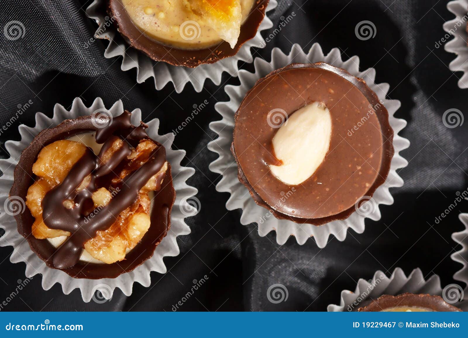 Chocolate sweets stock image. Image of confection, occasion - 19229467
