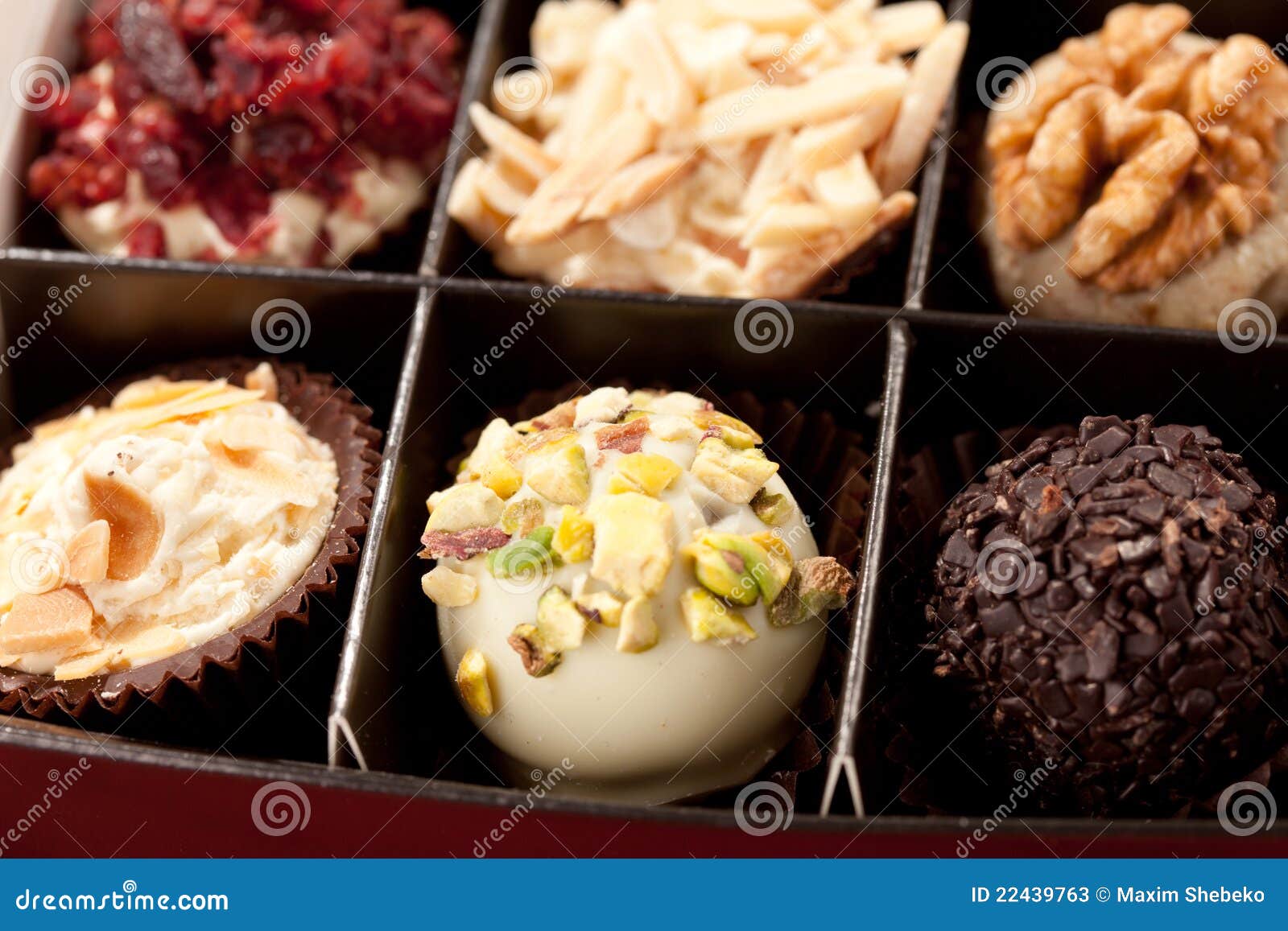 Chocolate sweets stock image. Image of confectionery - 22439763