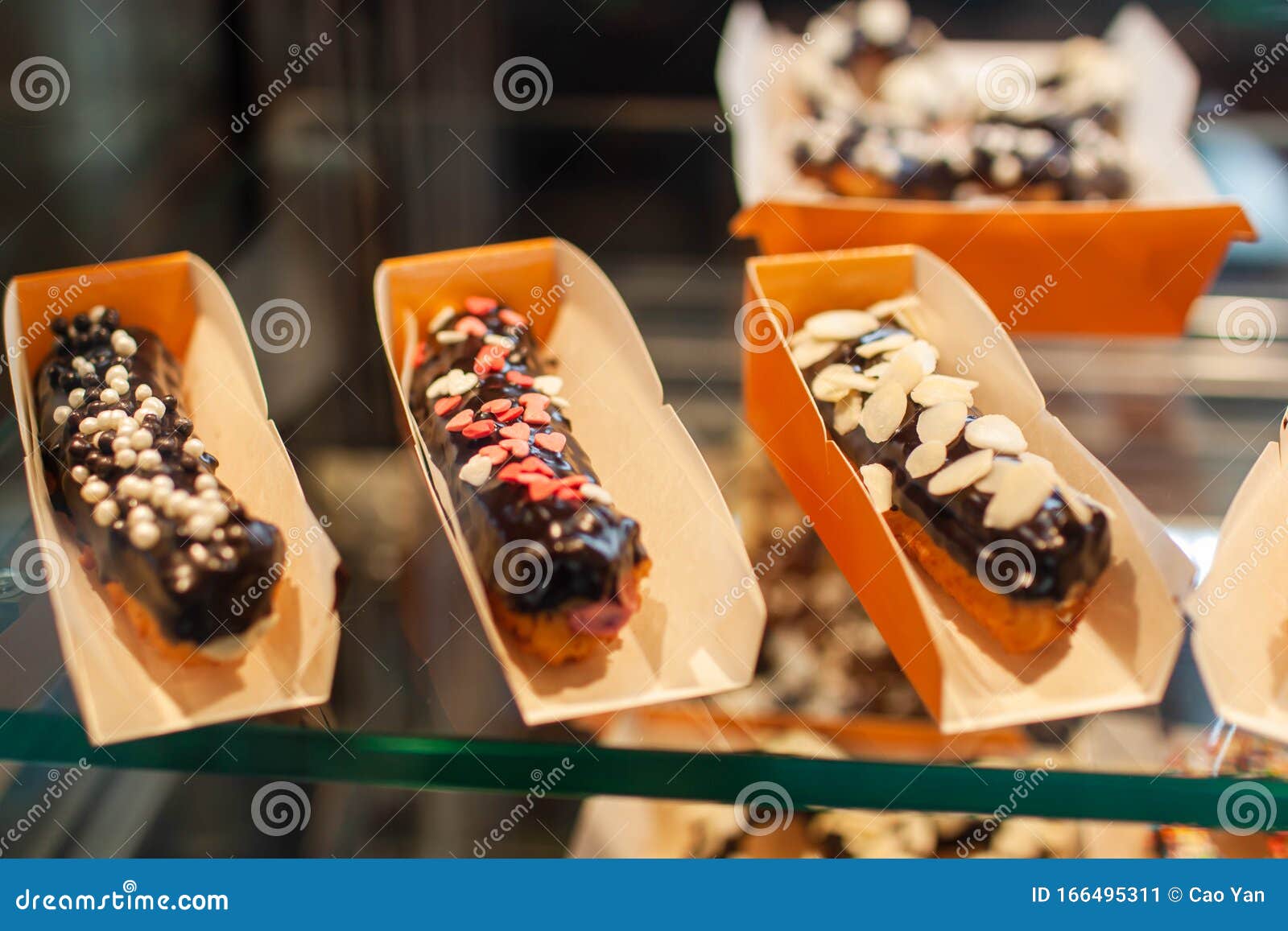 Chocolate Sweets, Candies, Nuts and Cookies. Stock Image - Image of ...