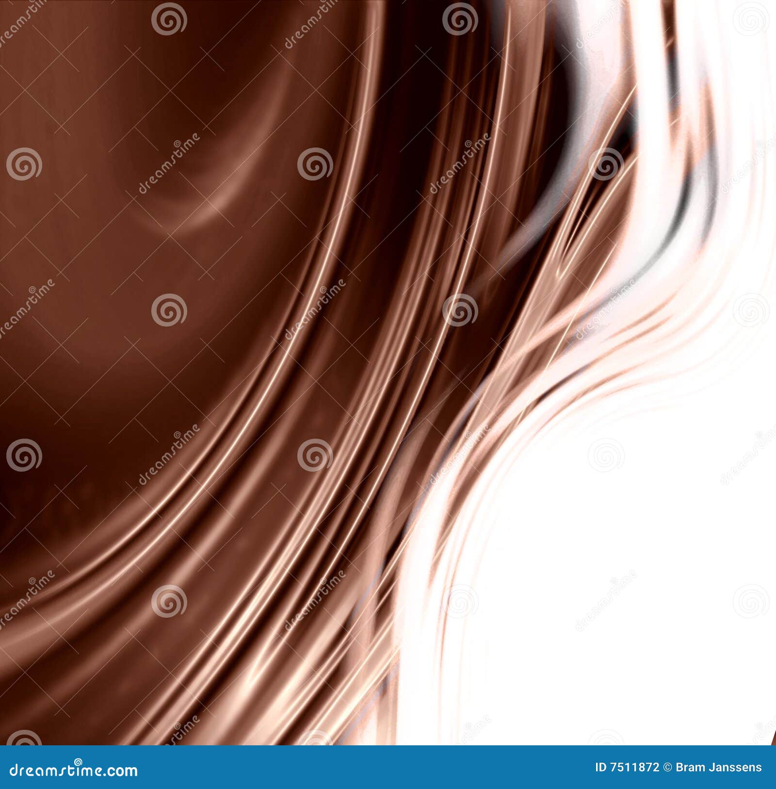 Chocolate Swirl, Duo Spread. 3d Vector Realistic Icon | CartoonDealer ...