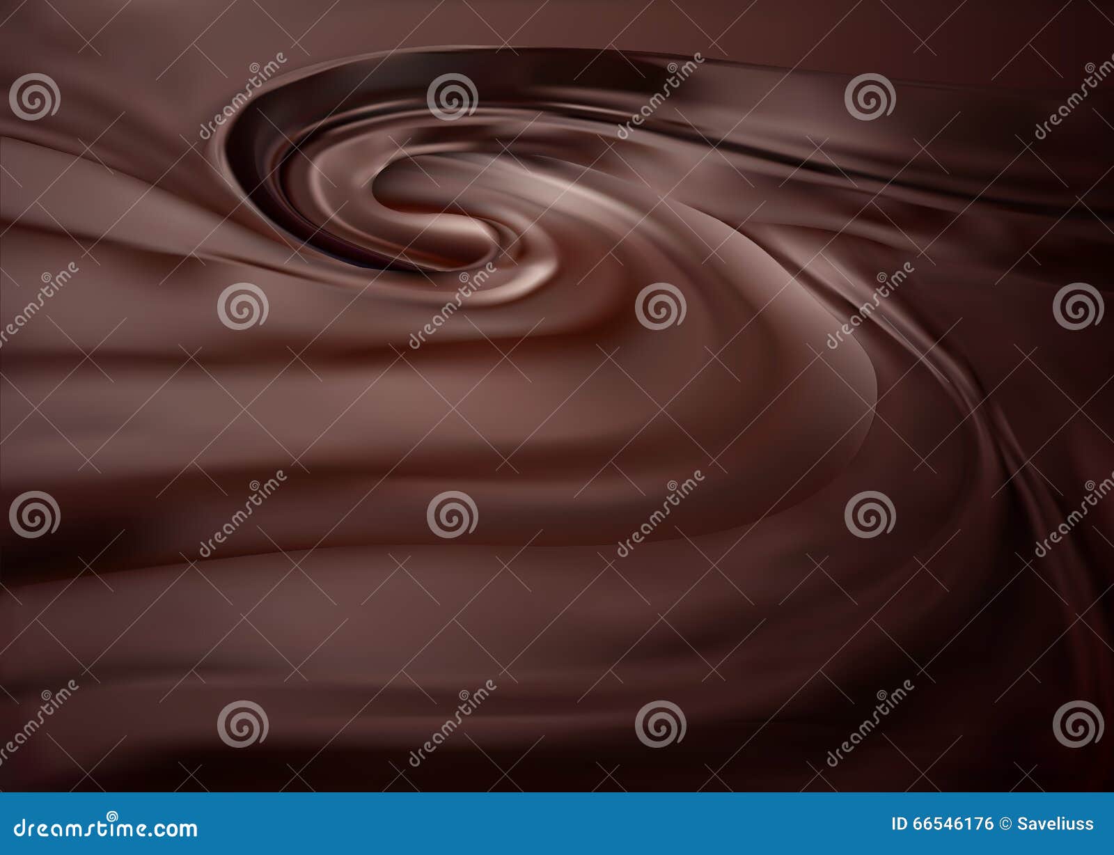 Wavy Choco Background Melted Chocolate Stock Image | CartoonDealer.com ...