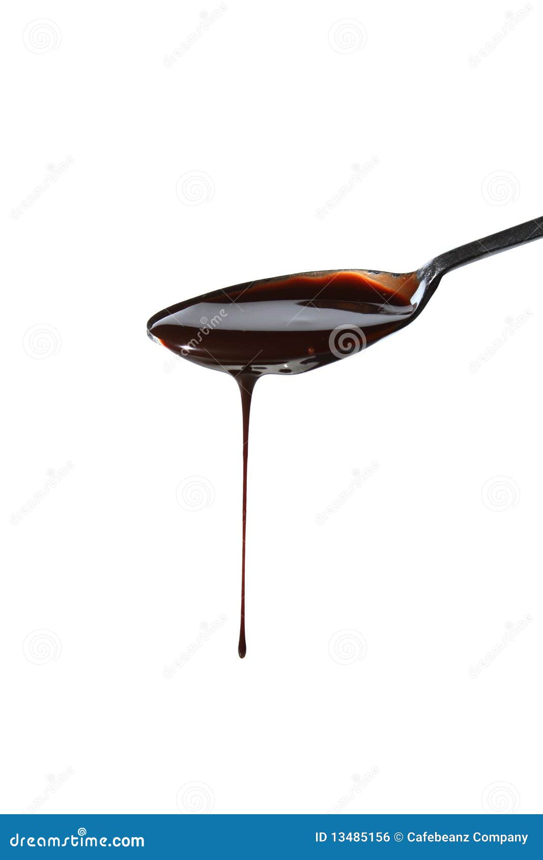 Chocolate Syrup stock photo. Image of spoonful, spoon - 13485156