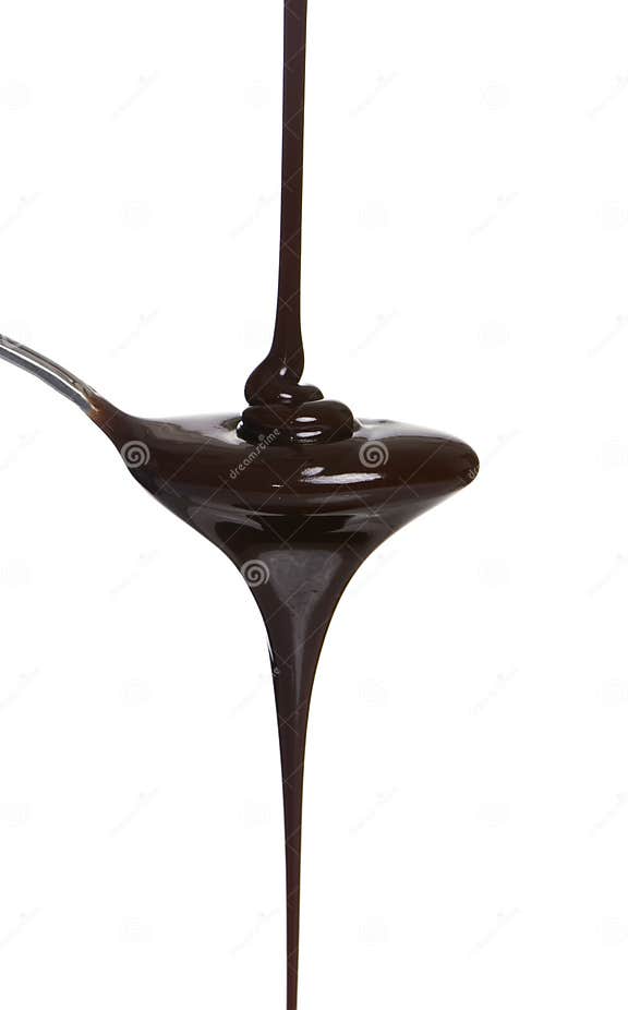 Chocolate Syrup stock photo. Image of chocolate, spoon - 1710276