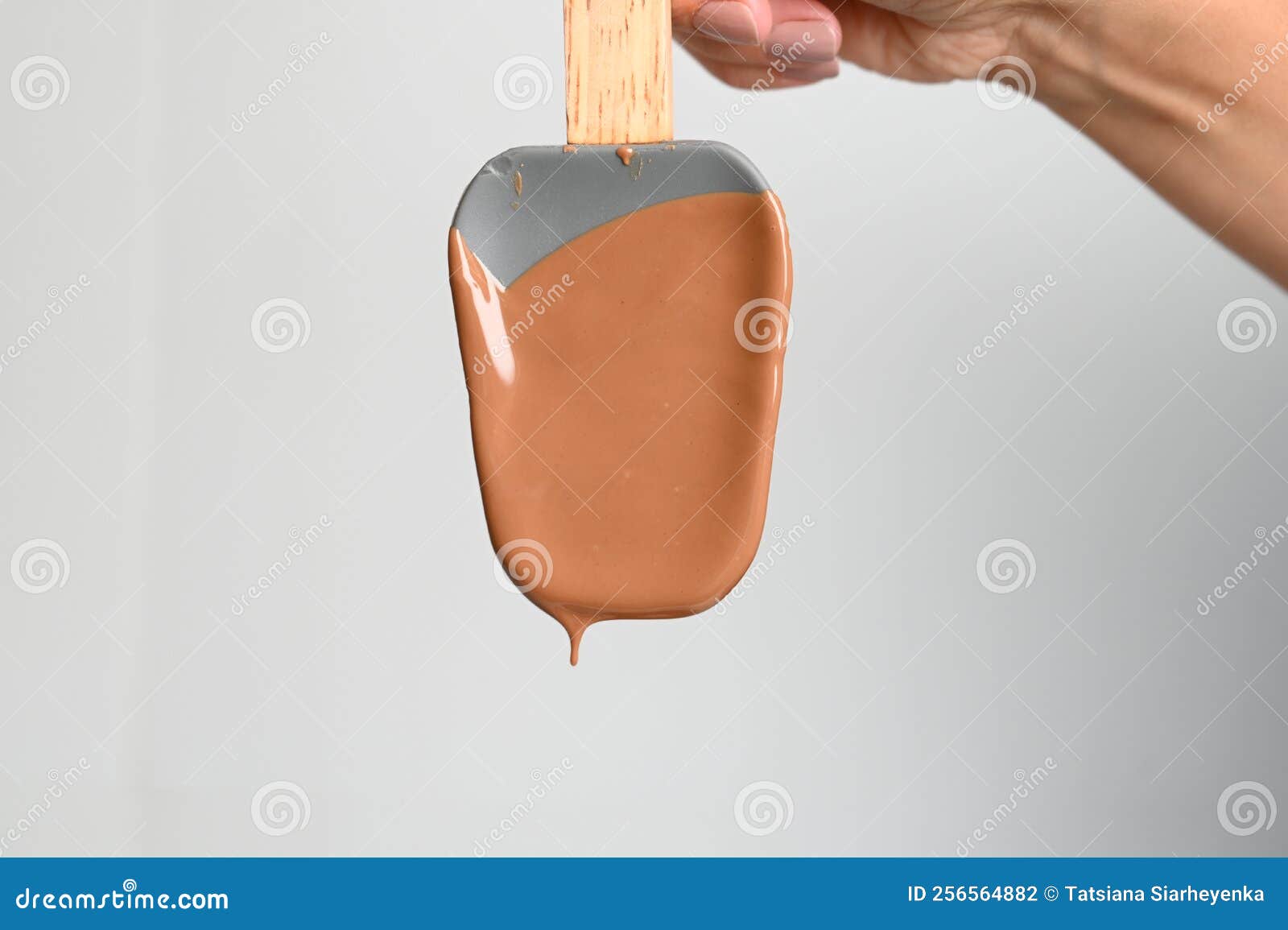 Chocolate Tempering Process. Chocolate Tempering Process Stock Photo ...